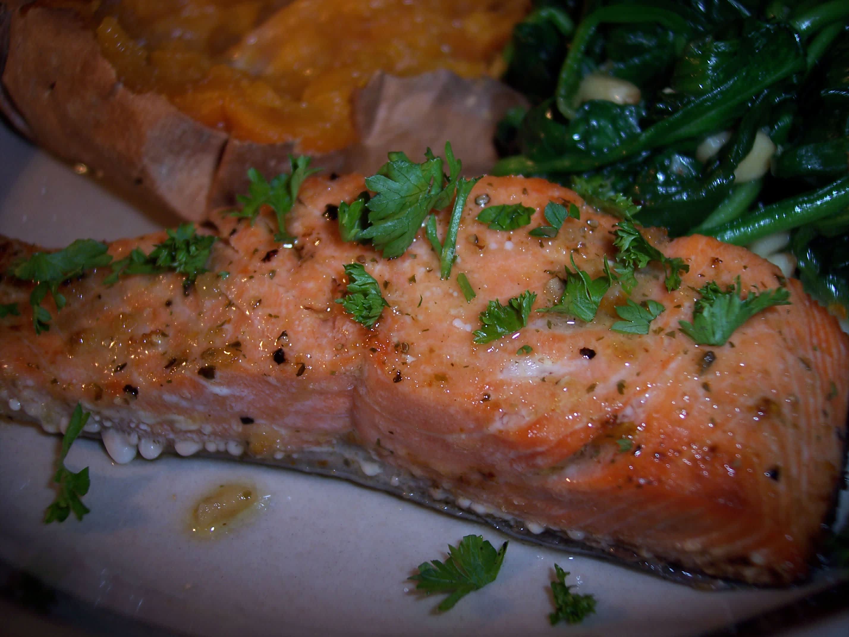 Grilled Herbed Salmon Recipe - Food.com