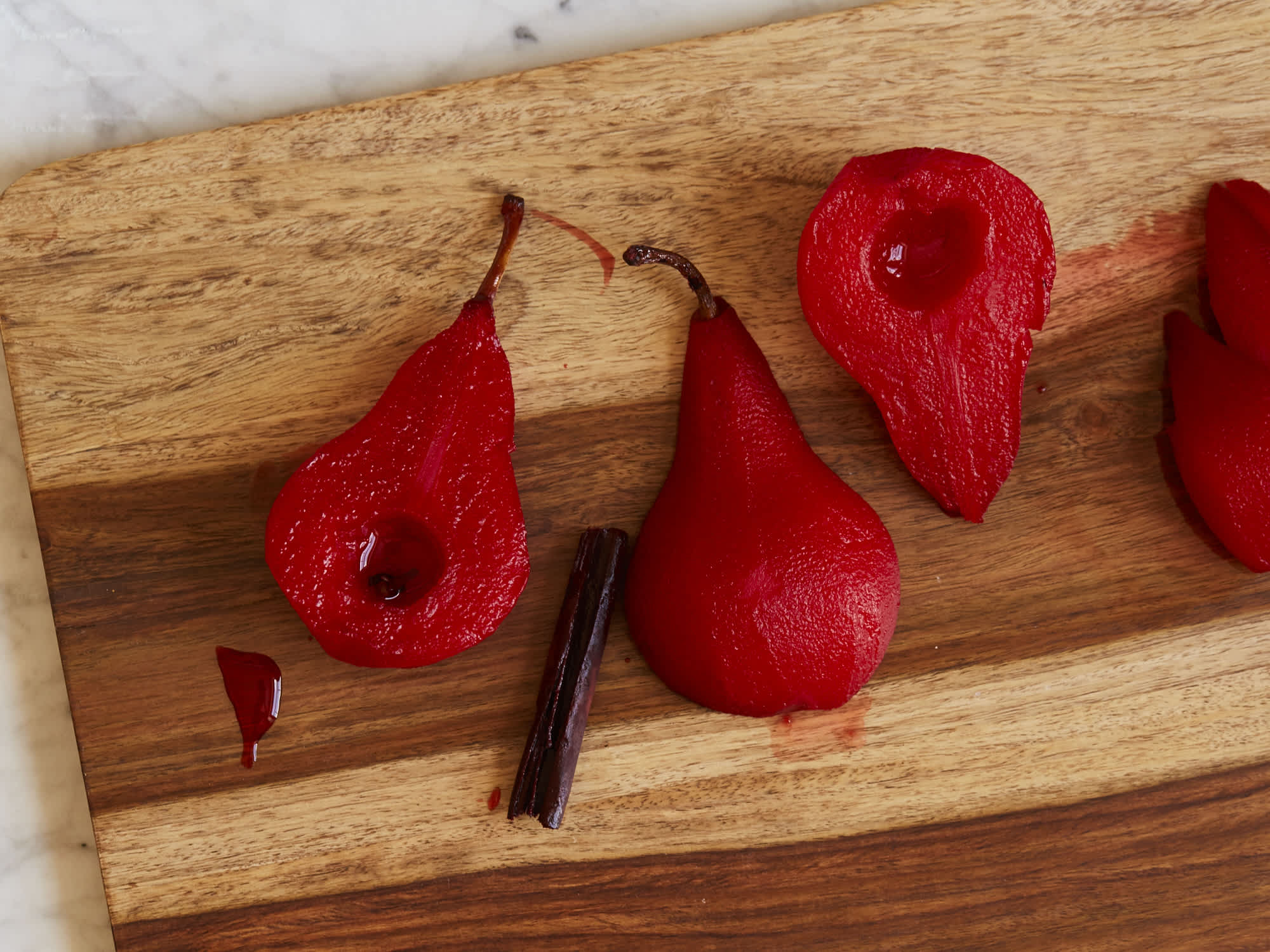 Crock Pot Brilliant Red Pears Recipe - Food.com