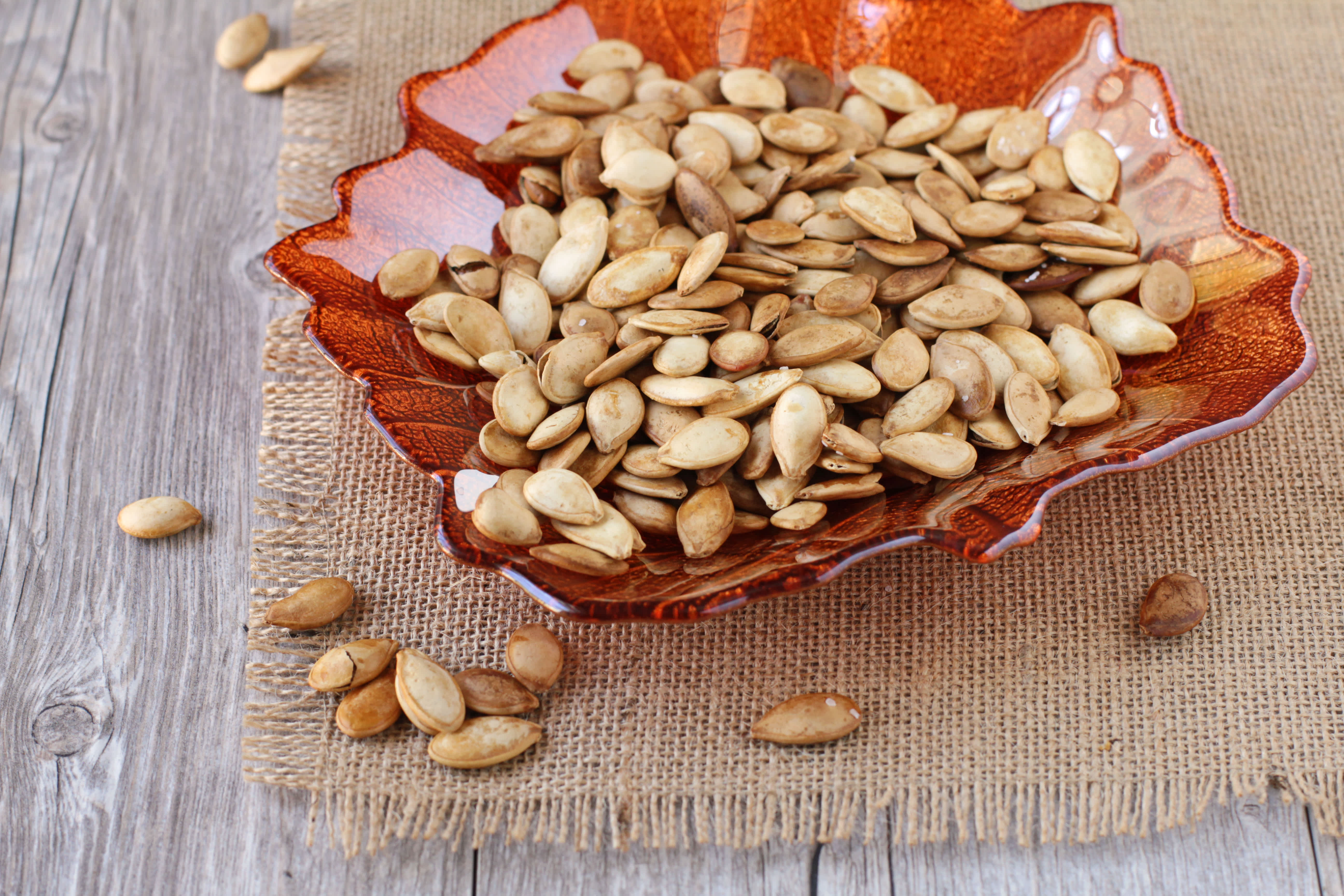 Perfect Crispy Toasted Pumpkin Seeds Recipe - Food.com