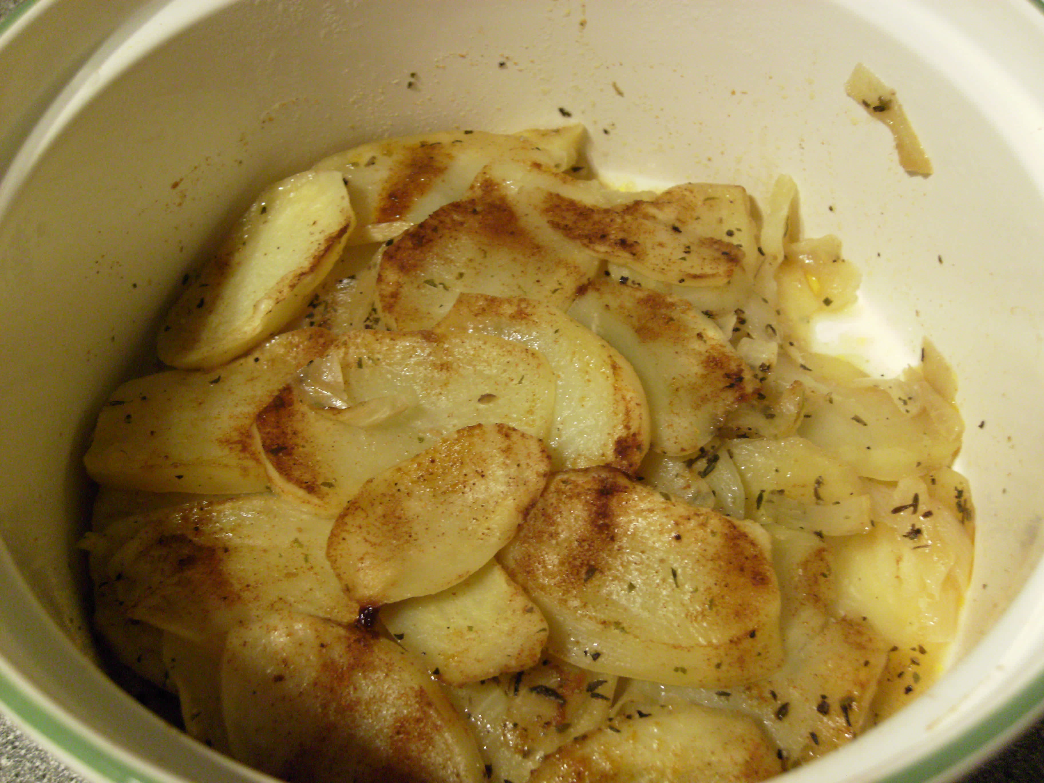 Microwave Potatoes With Herbs Recipe - Food.com