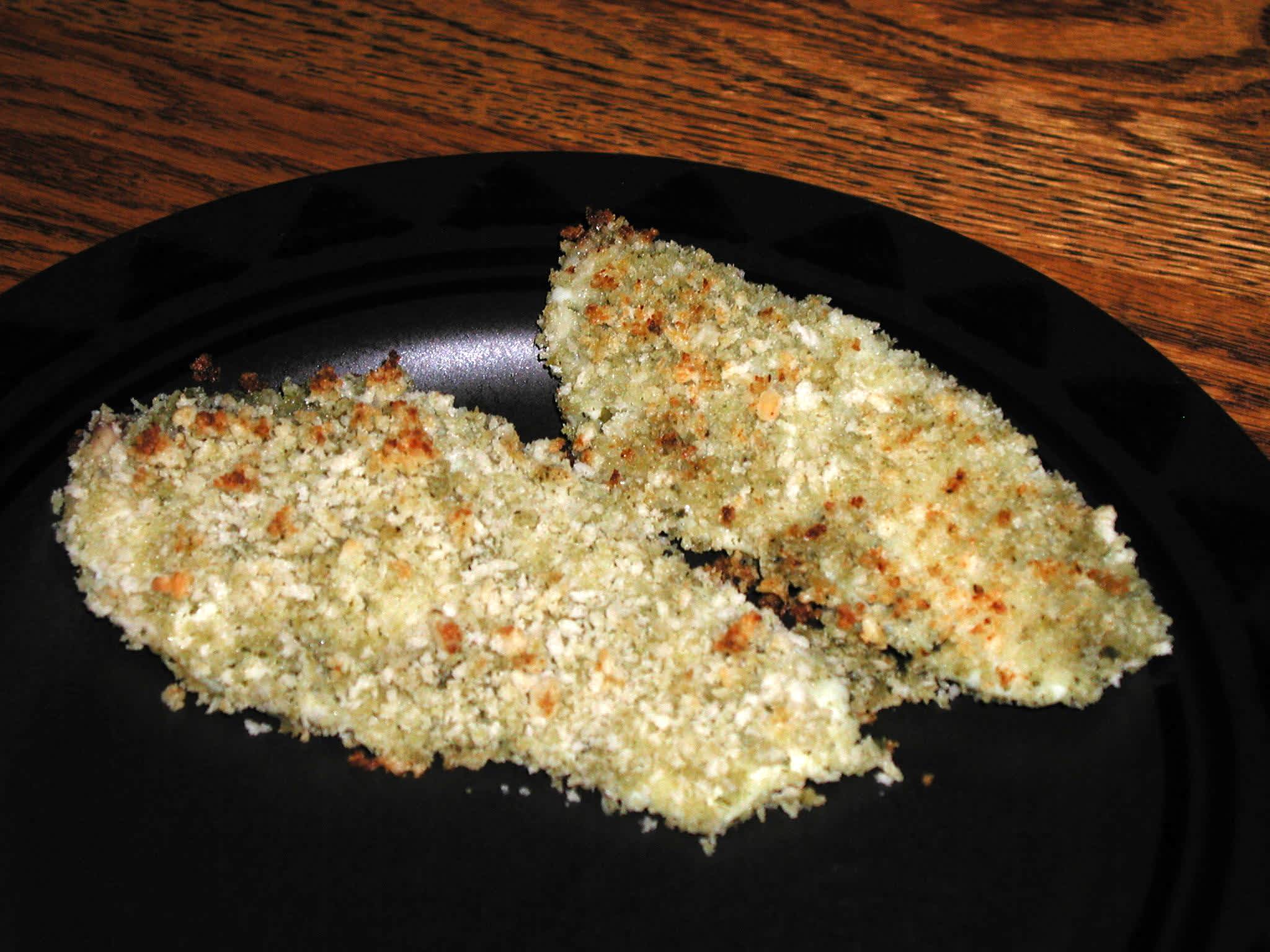 Pesto Panko Baked Fish Recipe - Food.com
