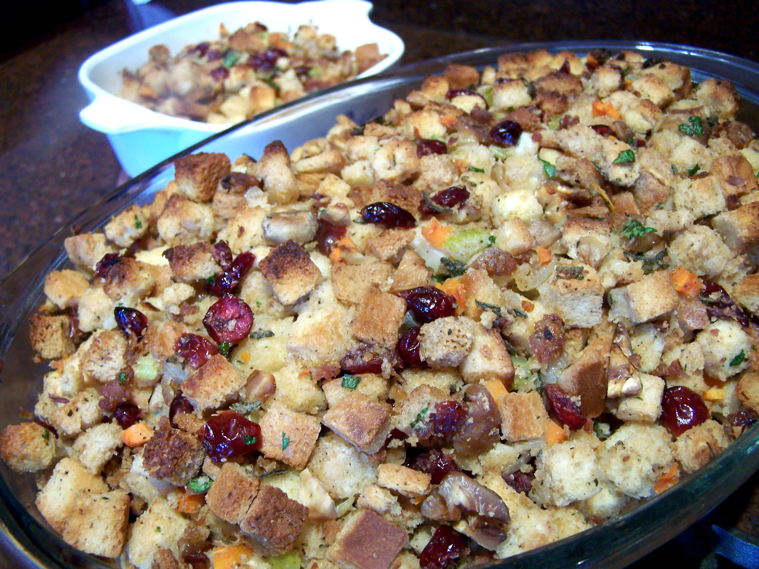dried cranberry stuffing