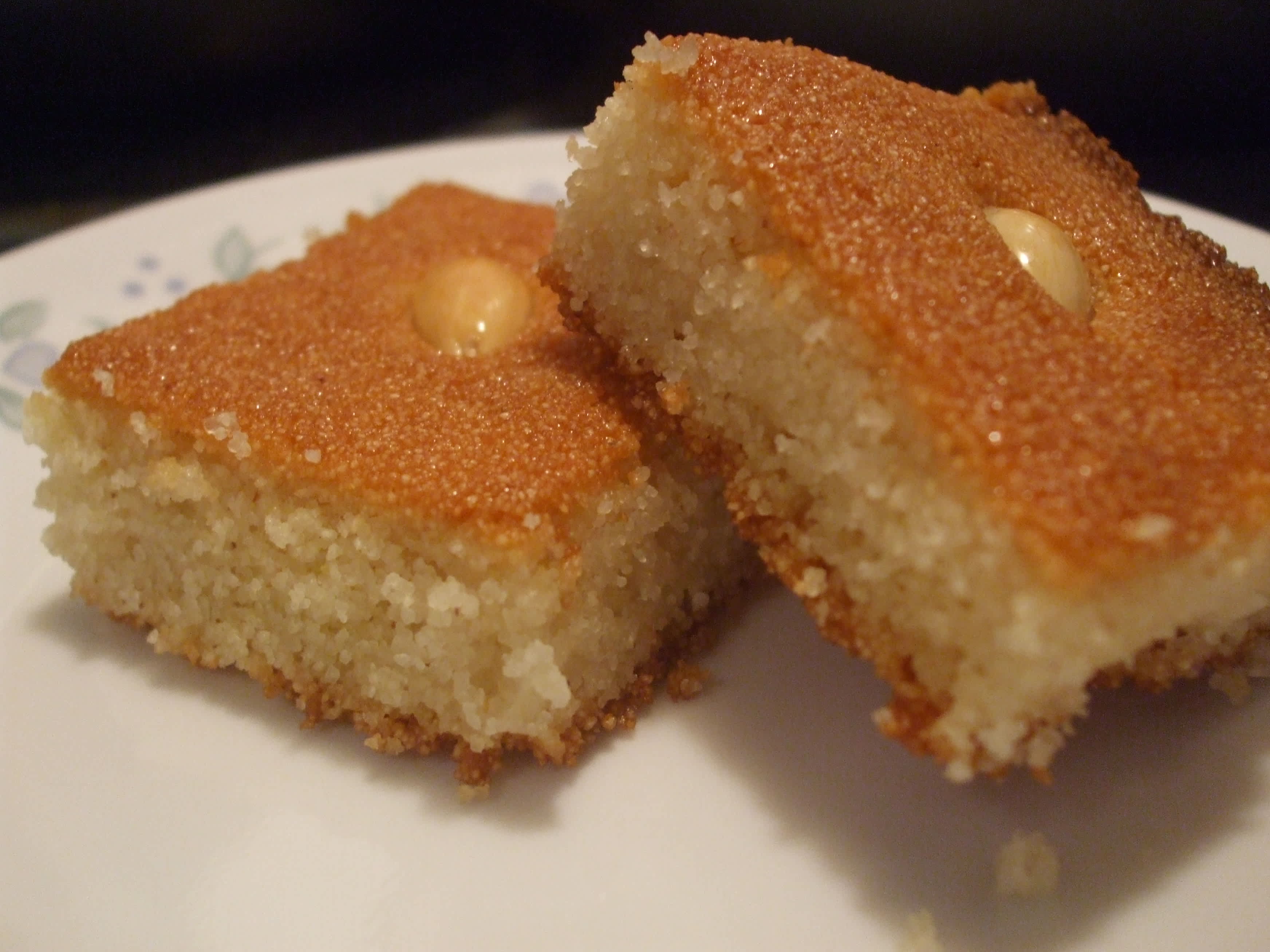 Harissa, Harisa, Haresa Arabic Semolina Cake Recipe - Food.com