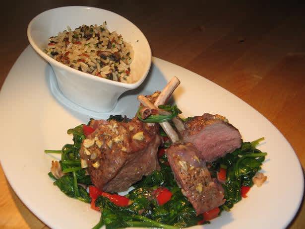 Lamb Chops With Red Wine and Rosemary Sauce Recipe - Food.com