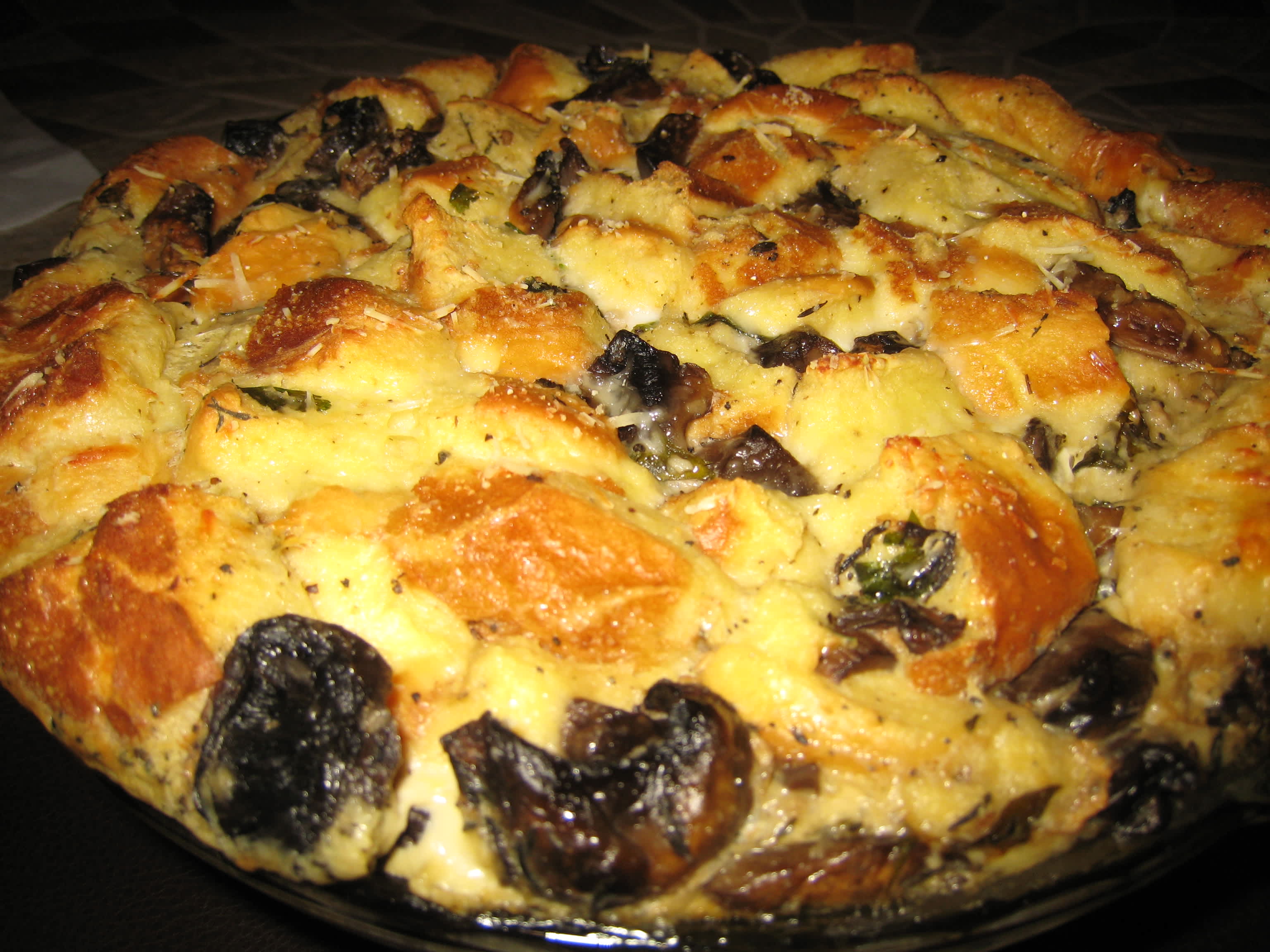 Wild-Mushroom Bread Pudding Recipe - Food.com