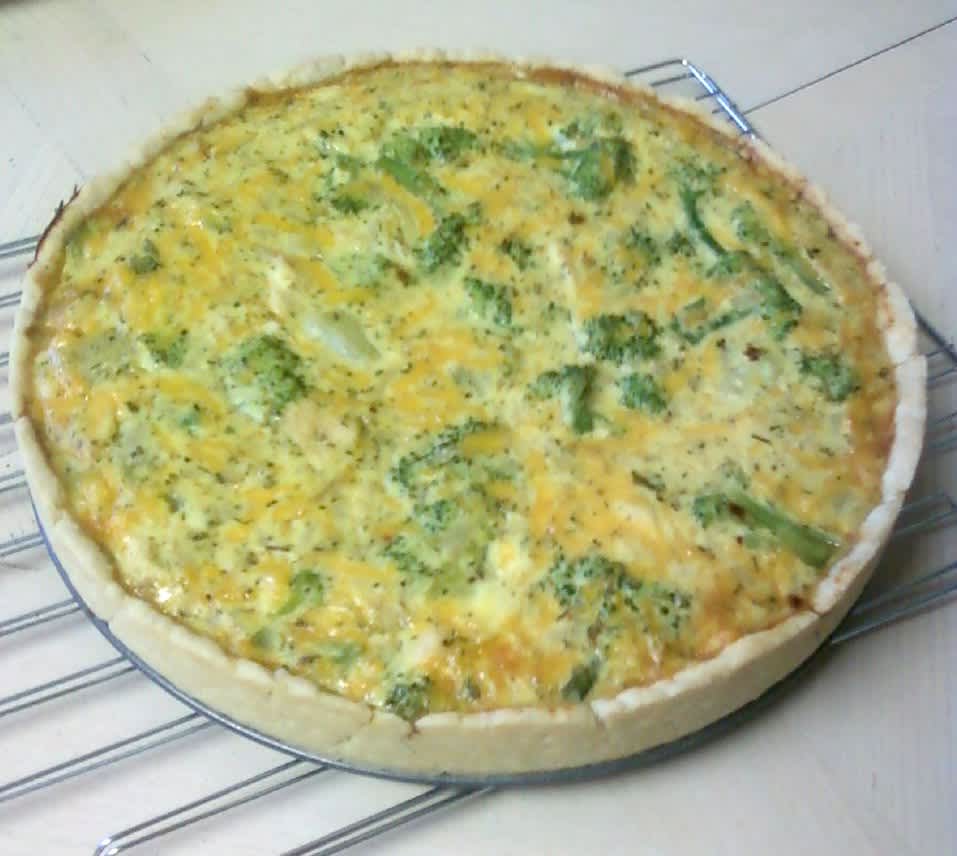 Leftover Chicken & Broccoli Quiche Recipe - Food.com