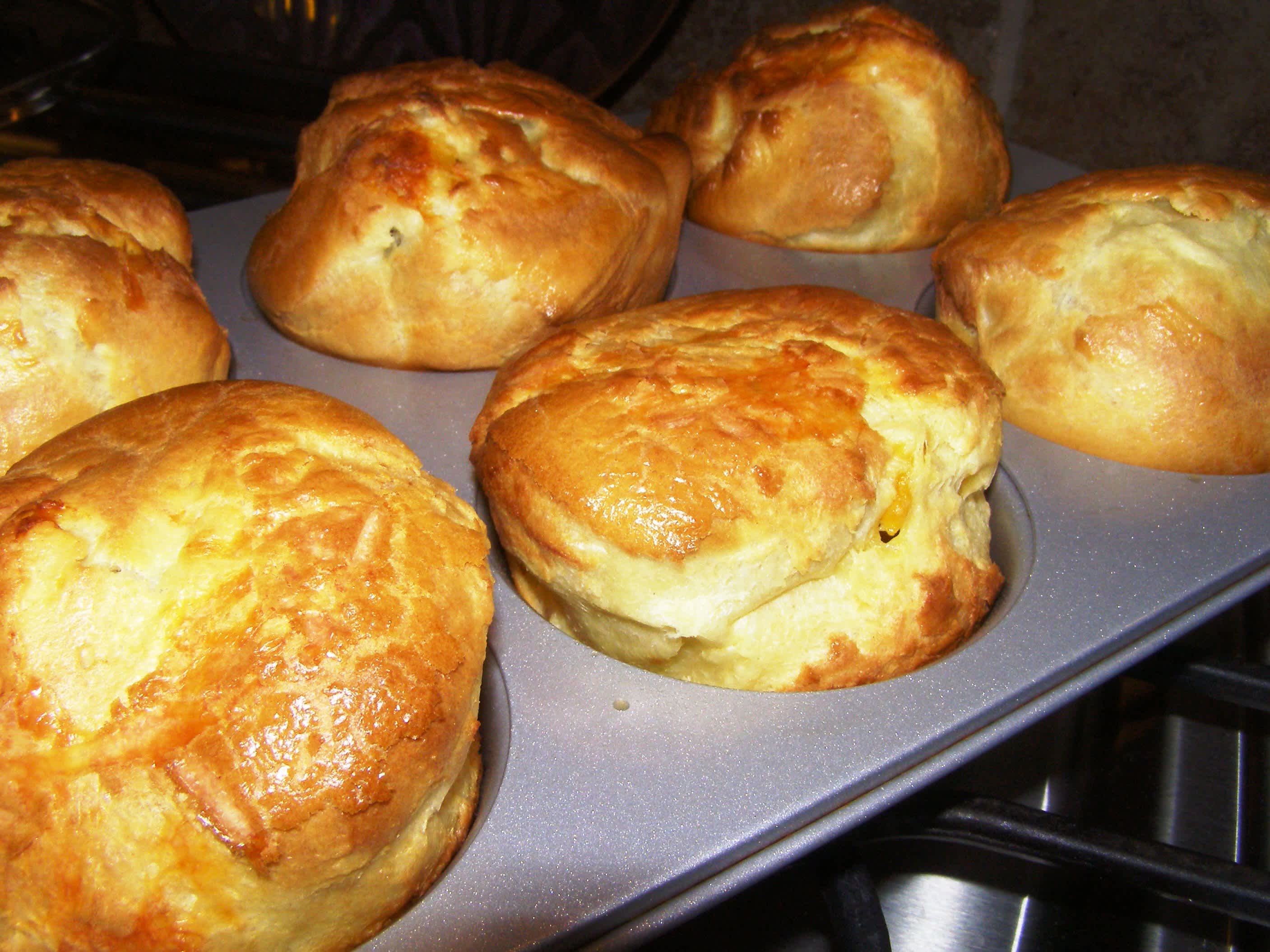 Cheddar Cheese Popovers Recipe - Food.com
