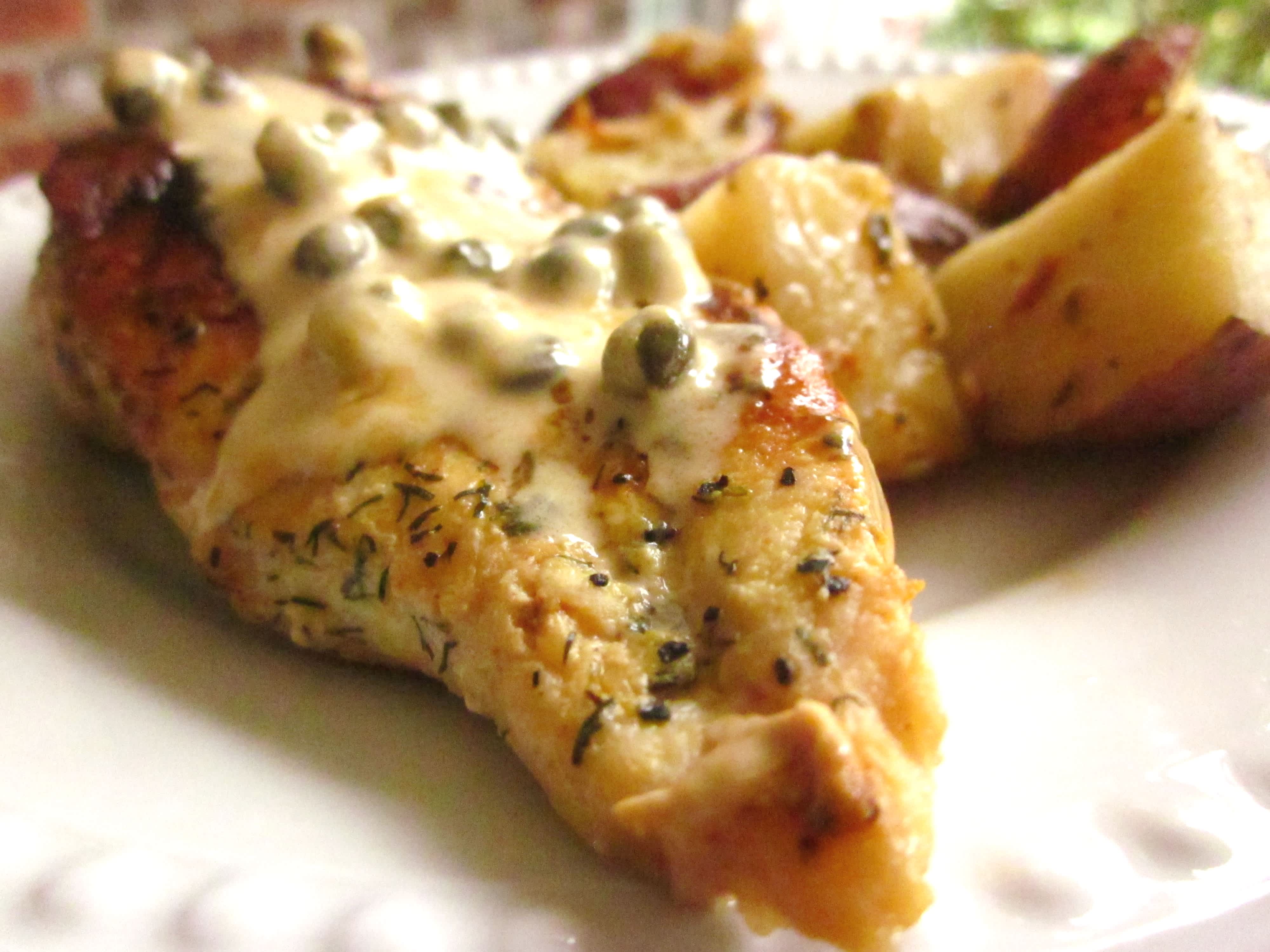 Chicken Breasts in Caper Cream Sauce Recipe - Food.com