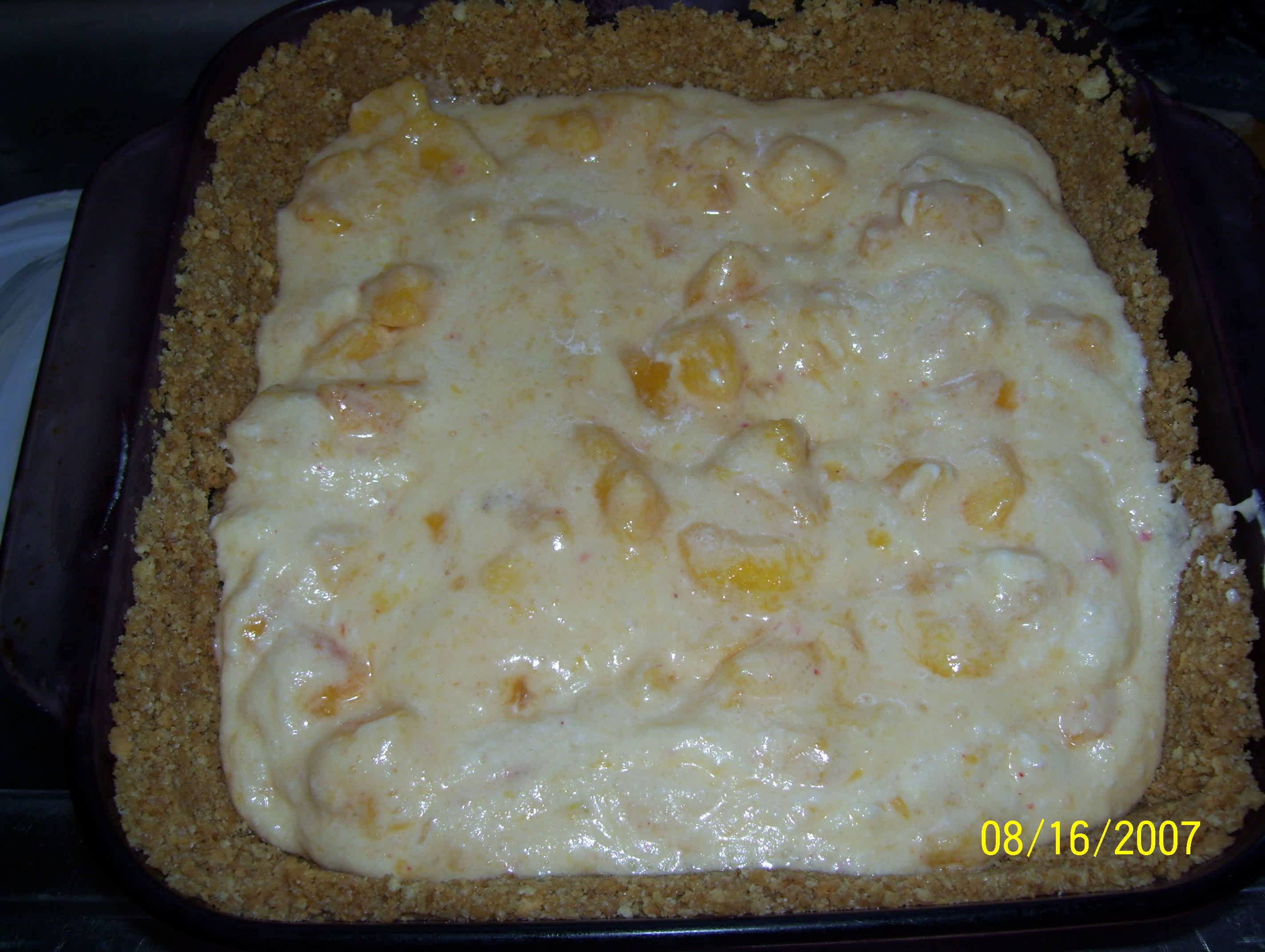 Barb's Fresh Peach Torte Recipe - Food.com