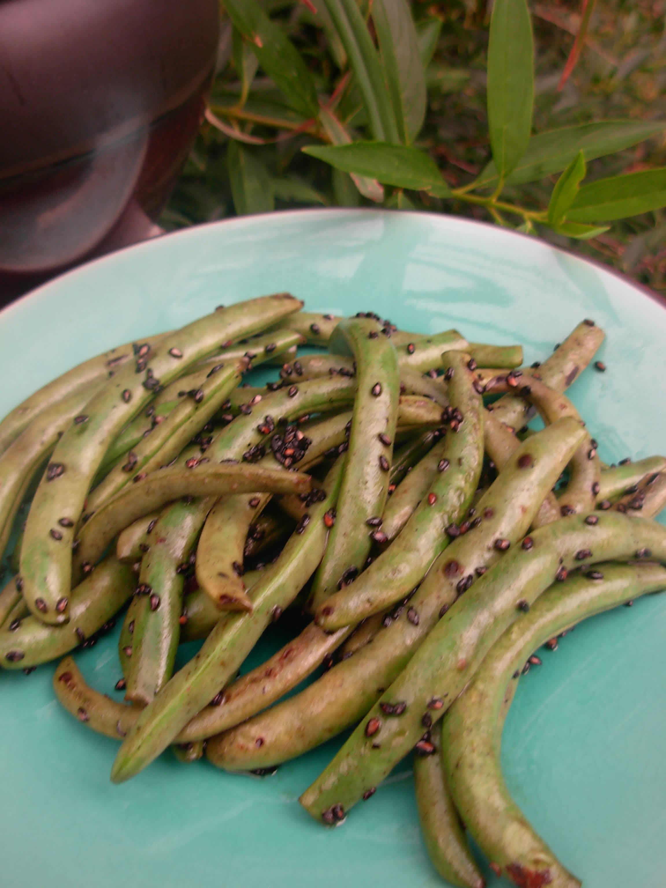 Japanese-Style Sesame Green Beans Recipe - Food.com