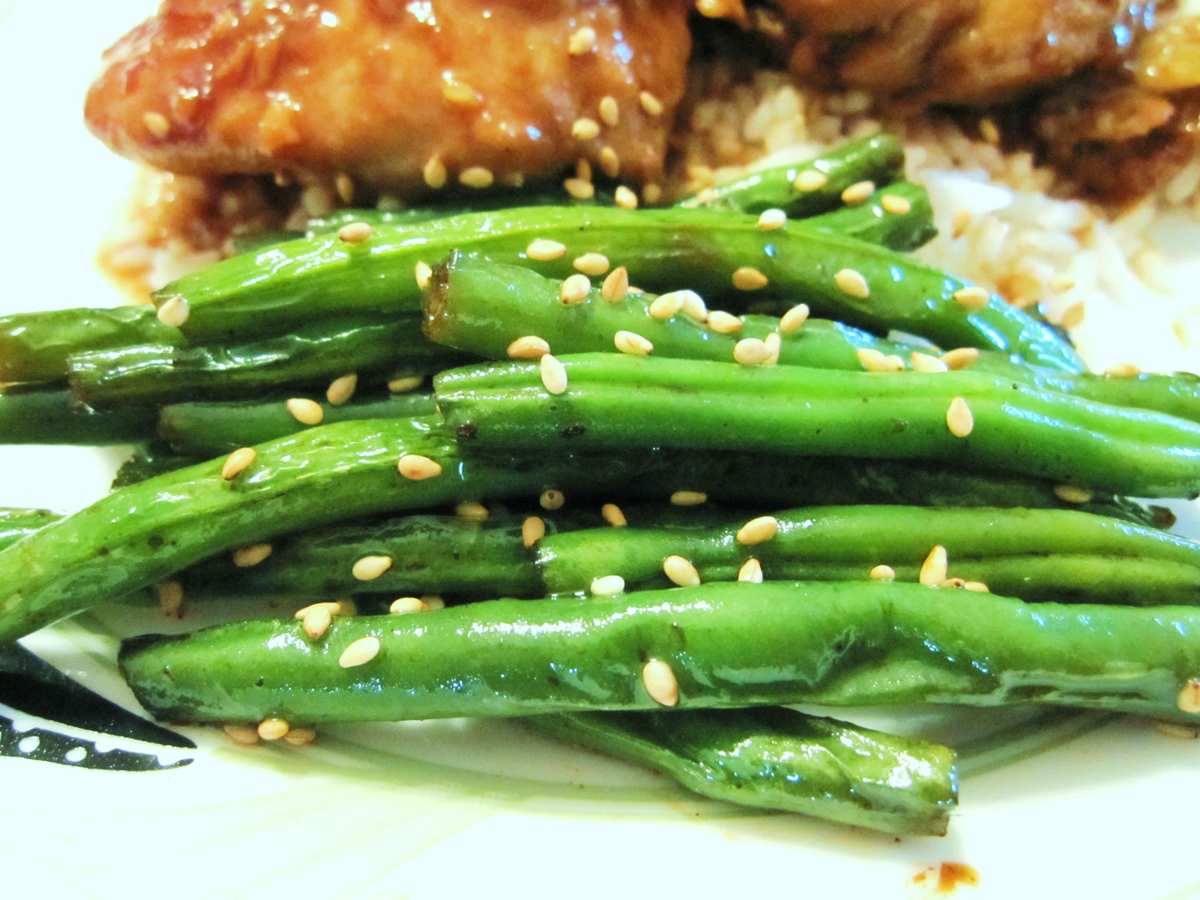 Japanese-Style Sesame Green Beans Recipe - Food.com