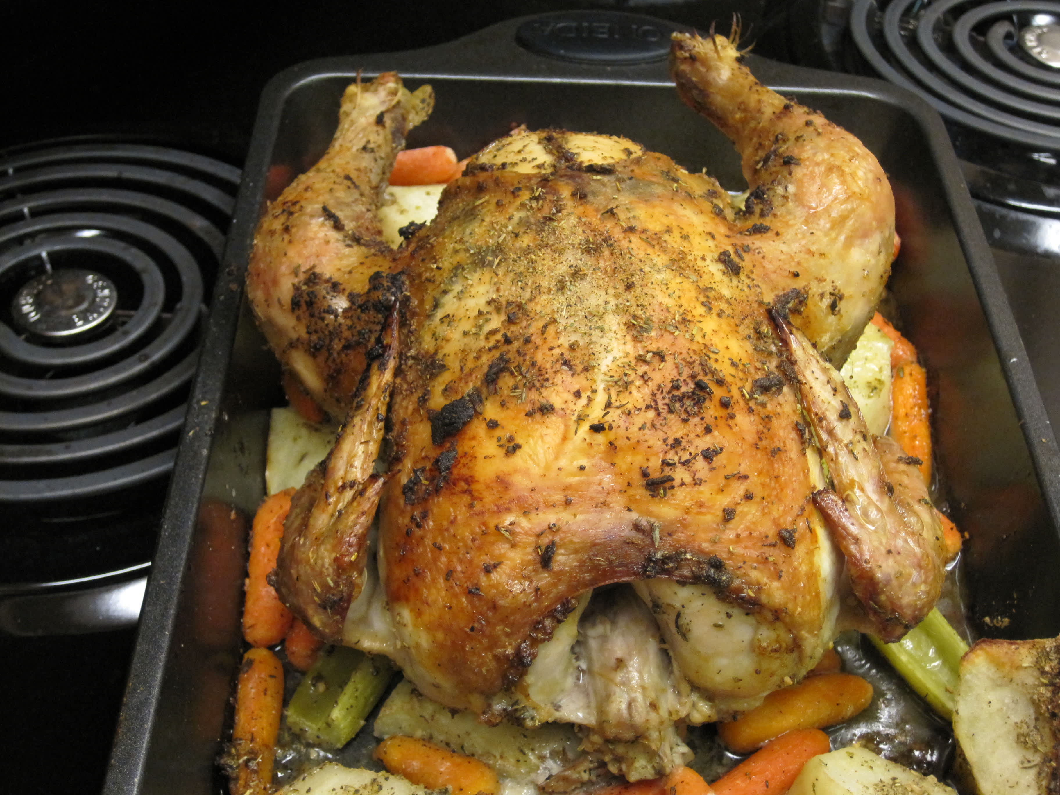 Kittencal's Best Blasted Rapid-Roast Whole Chicken Recipe - Food.com