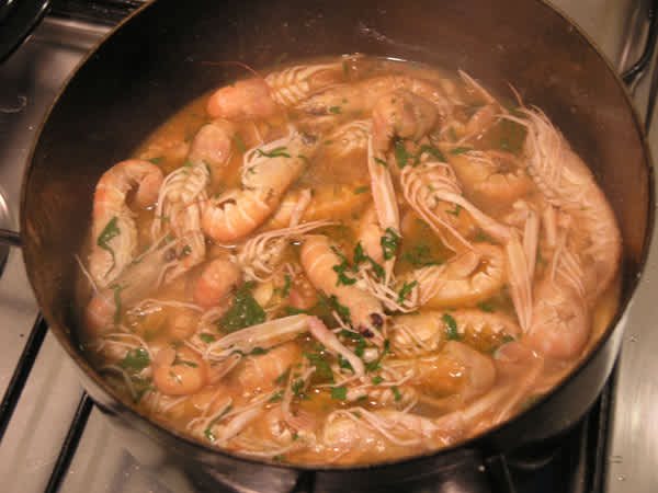 Croatian “buzara” Shrimps Recipe - Food.com