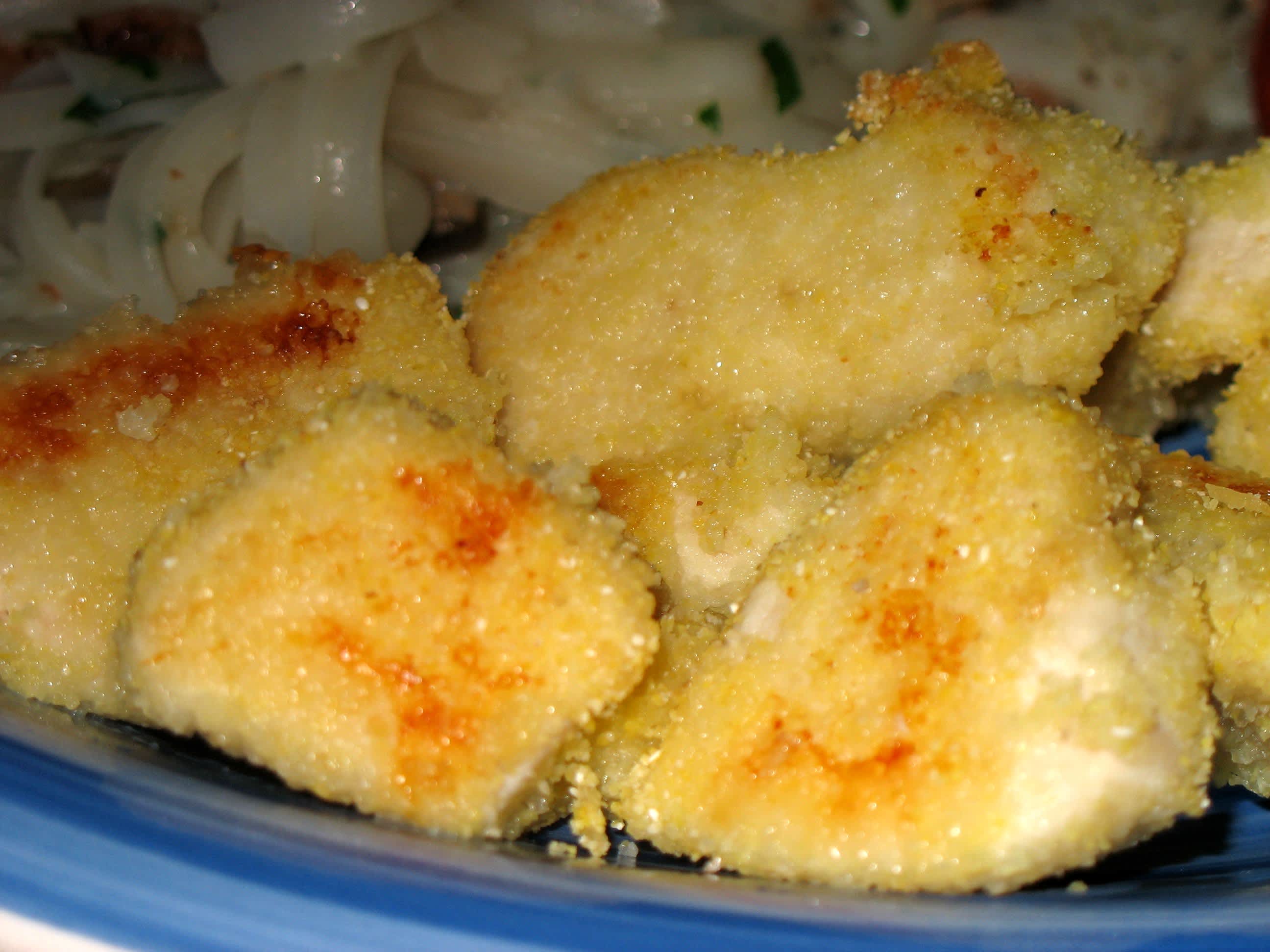Baked Cheesy Chicken Nuggets (No Bread Coating) Recipe - Food.com