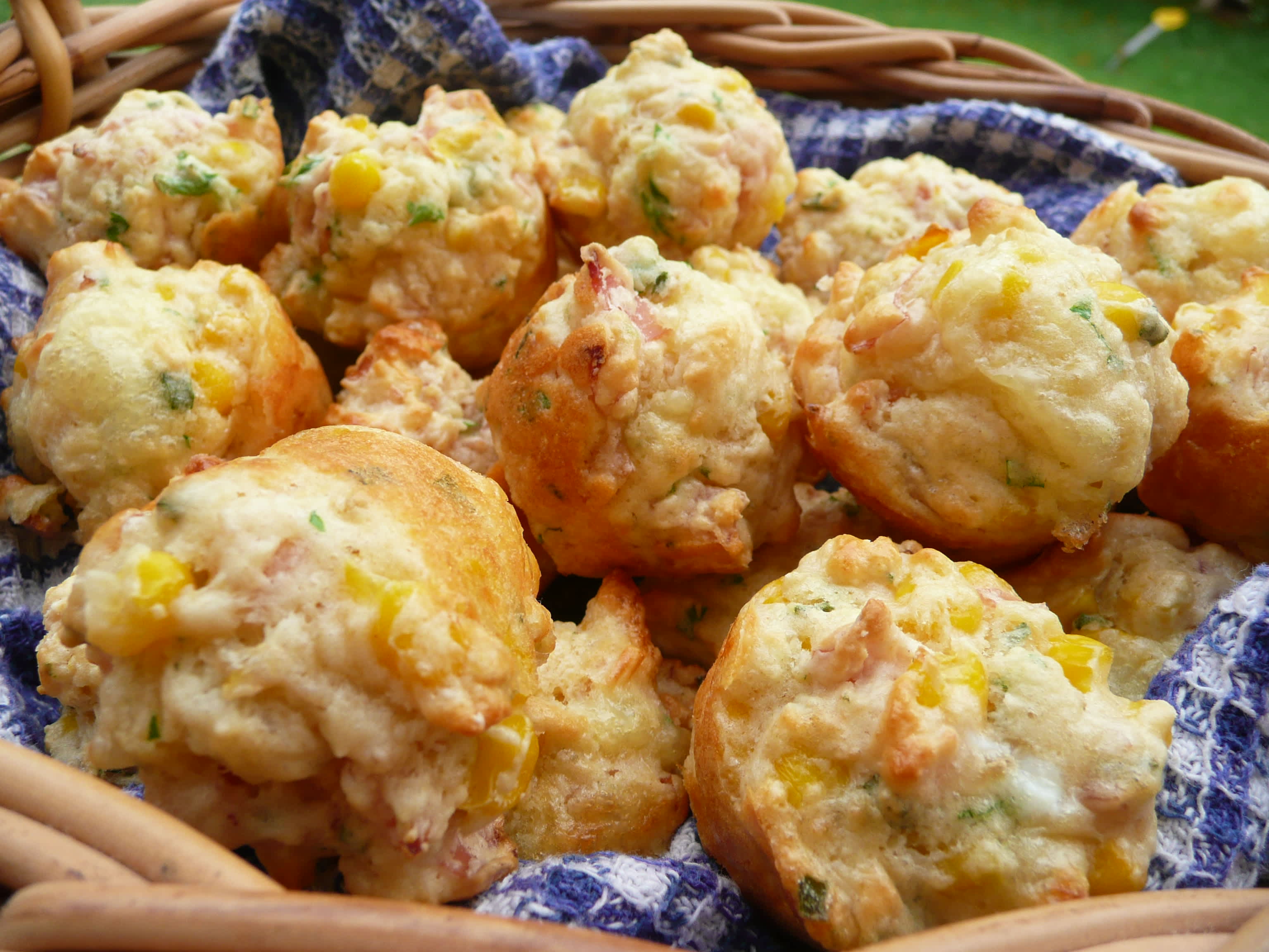 Mini Corn & Ham Muffins Recipe - Australian.Food.com