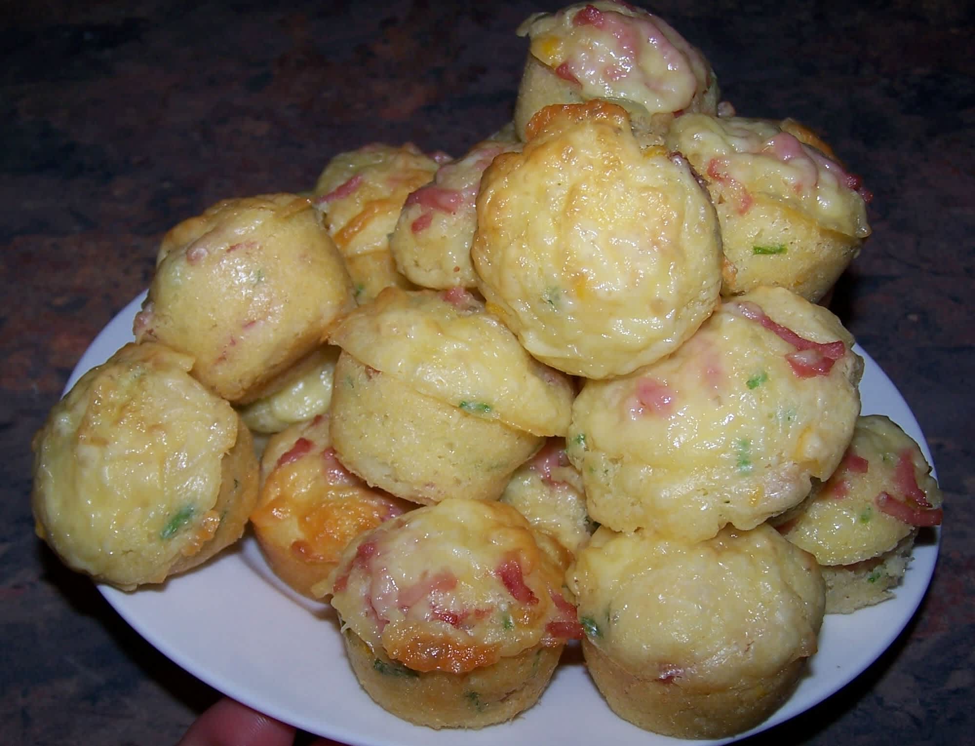 Mini Corn & Ham Muffins Recipe - Australian.Food.com