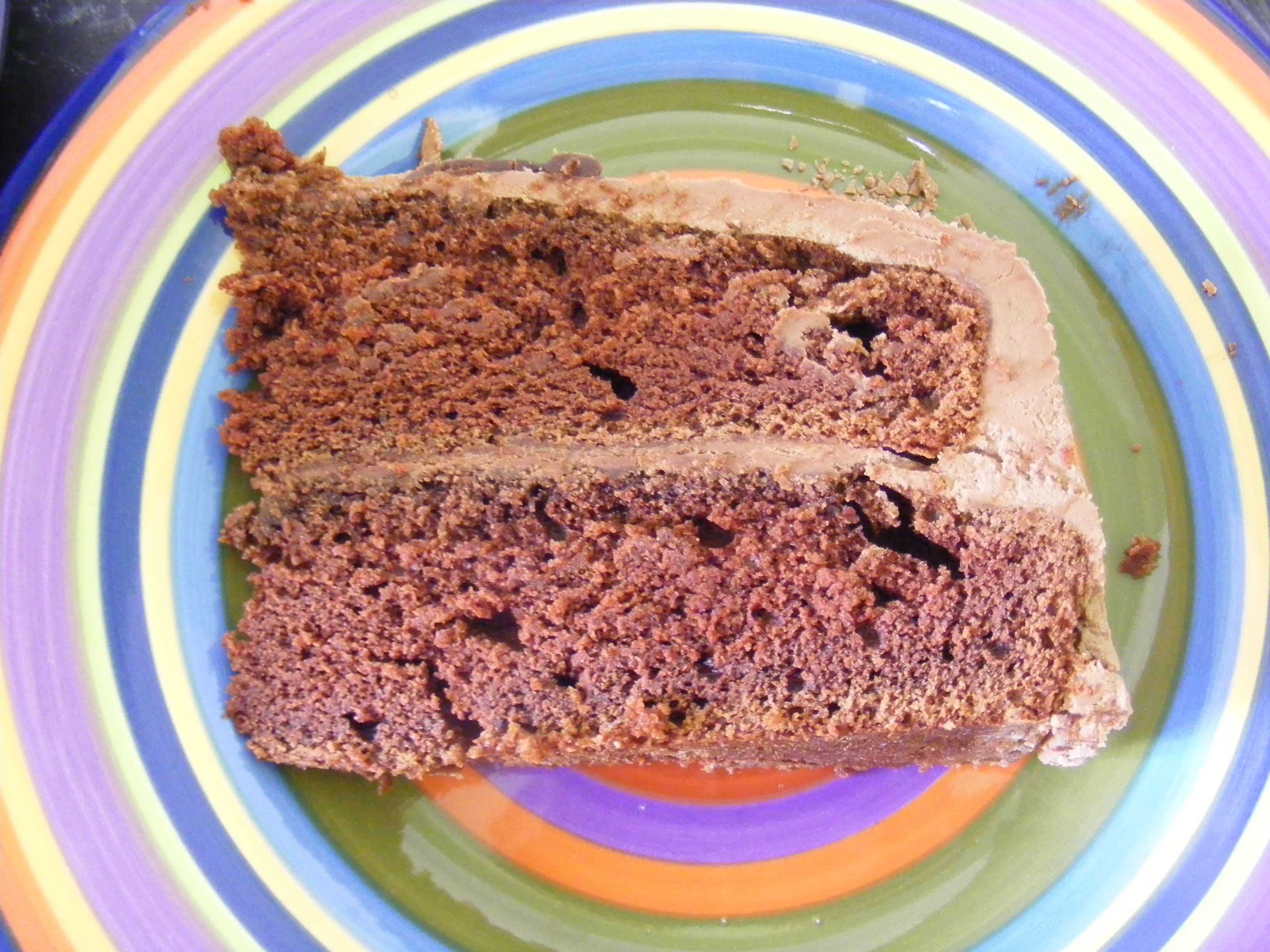 Fudgy Chocolate Layer Cake Recipe - Food.com