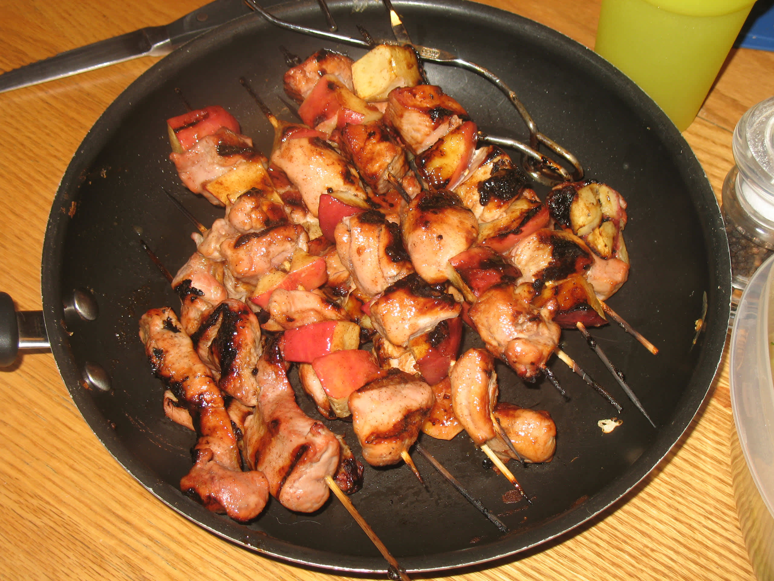 Glazed Apple Pork Kabobs Recipe - Food.com