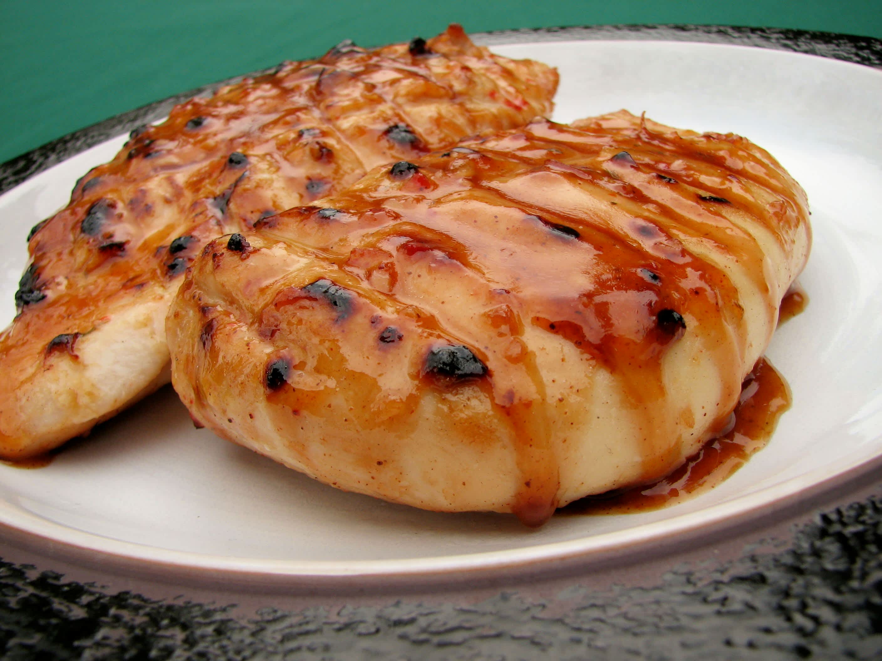 So Easy BBQ-Glazed Chicken Recipe - Food.com