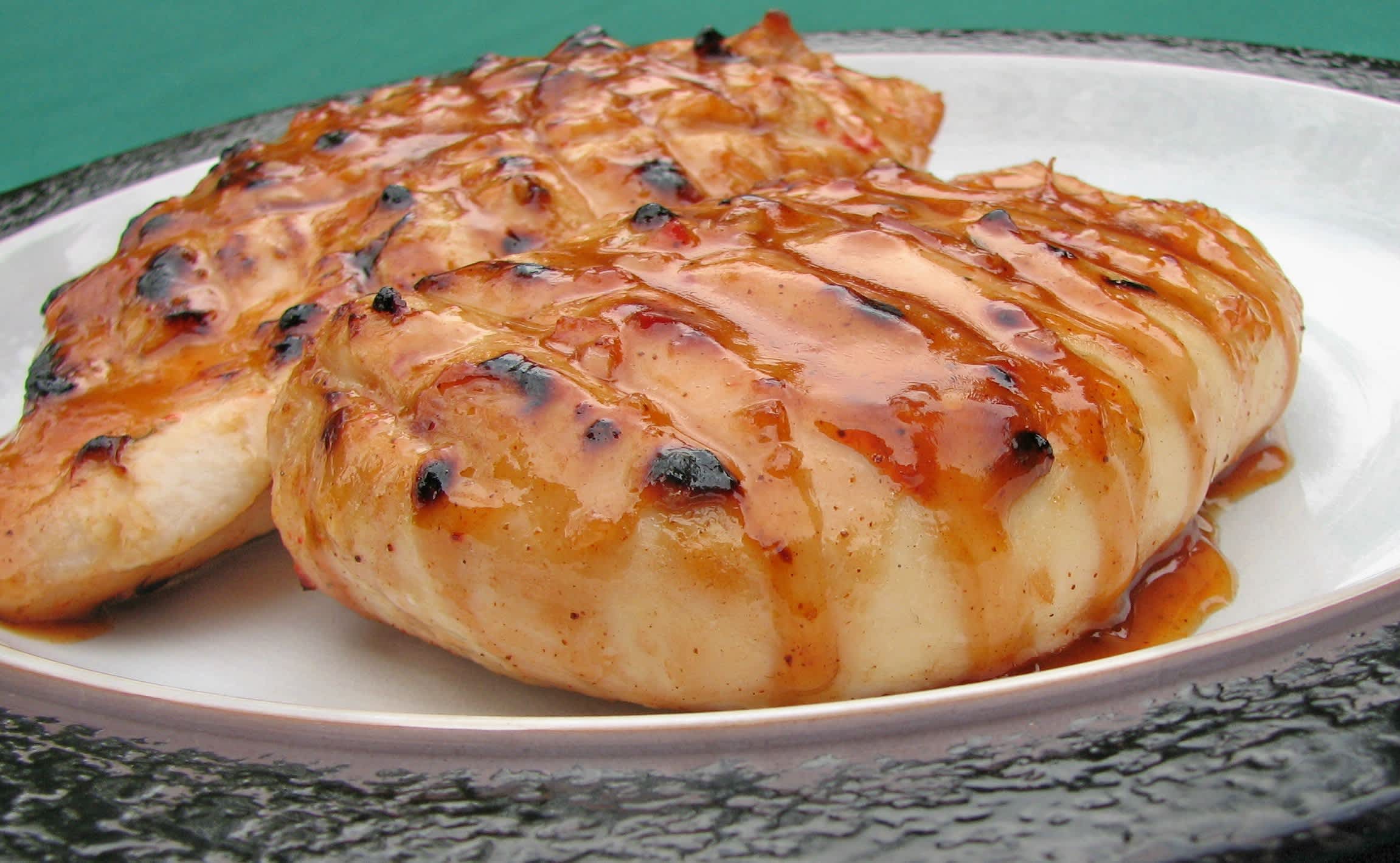 So Easy BBQ-Glazed Chicken Recipe - Food.com