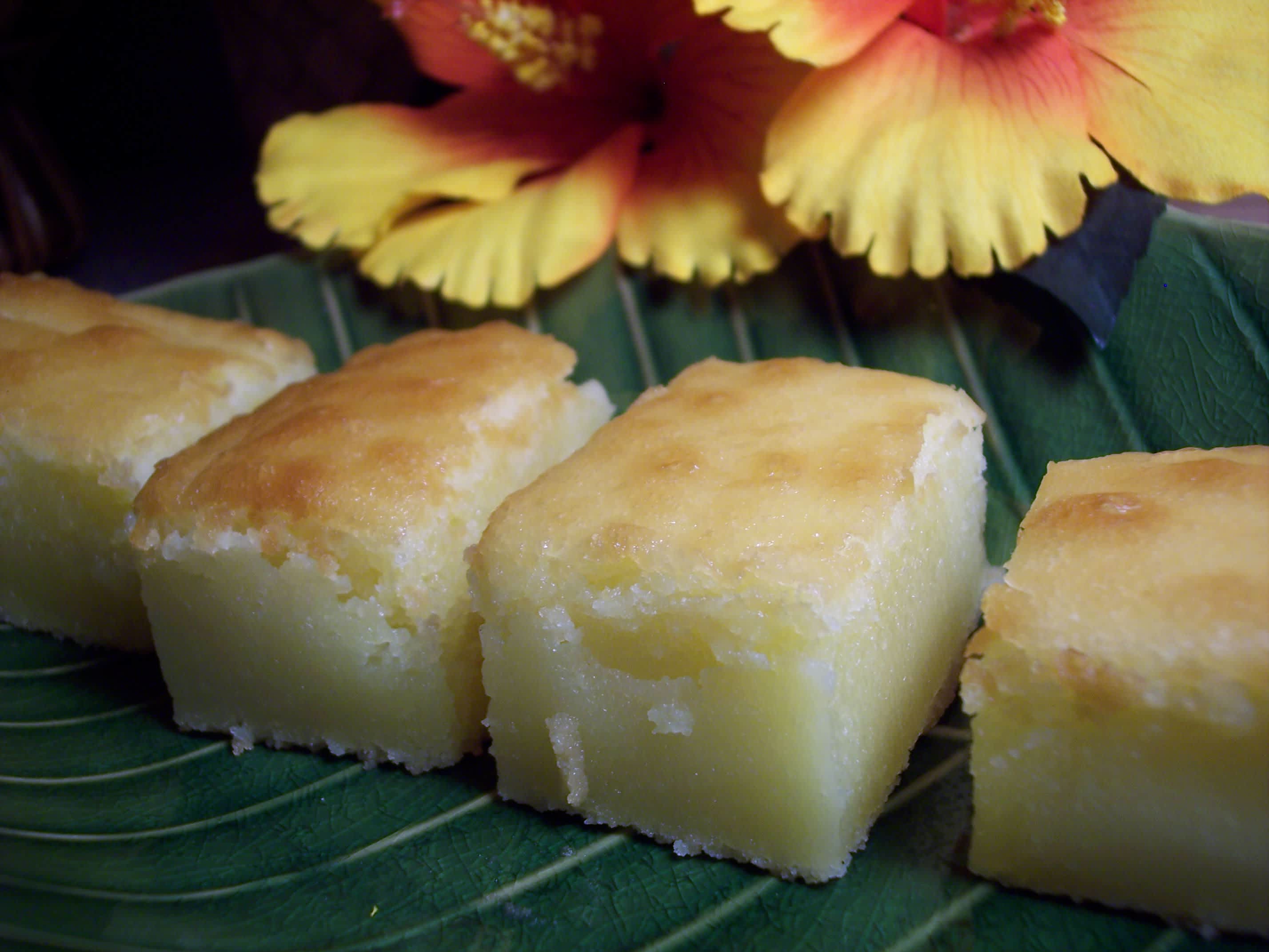 Lemon Pudding Mochi Recipe - Dessert.Food.com