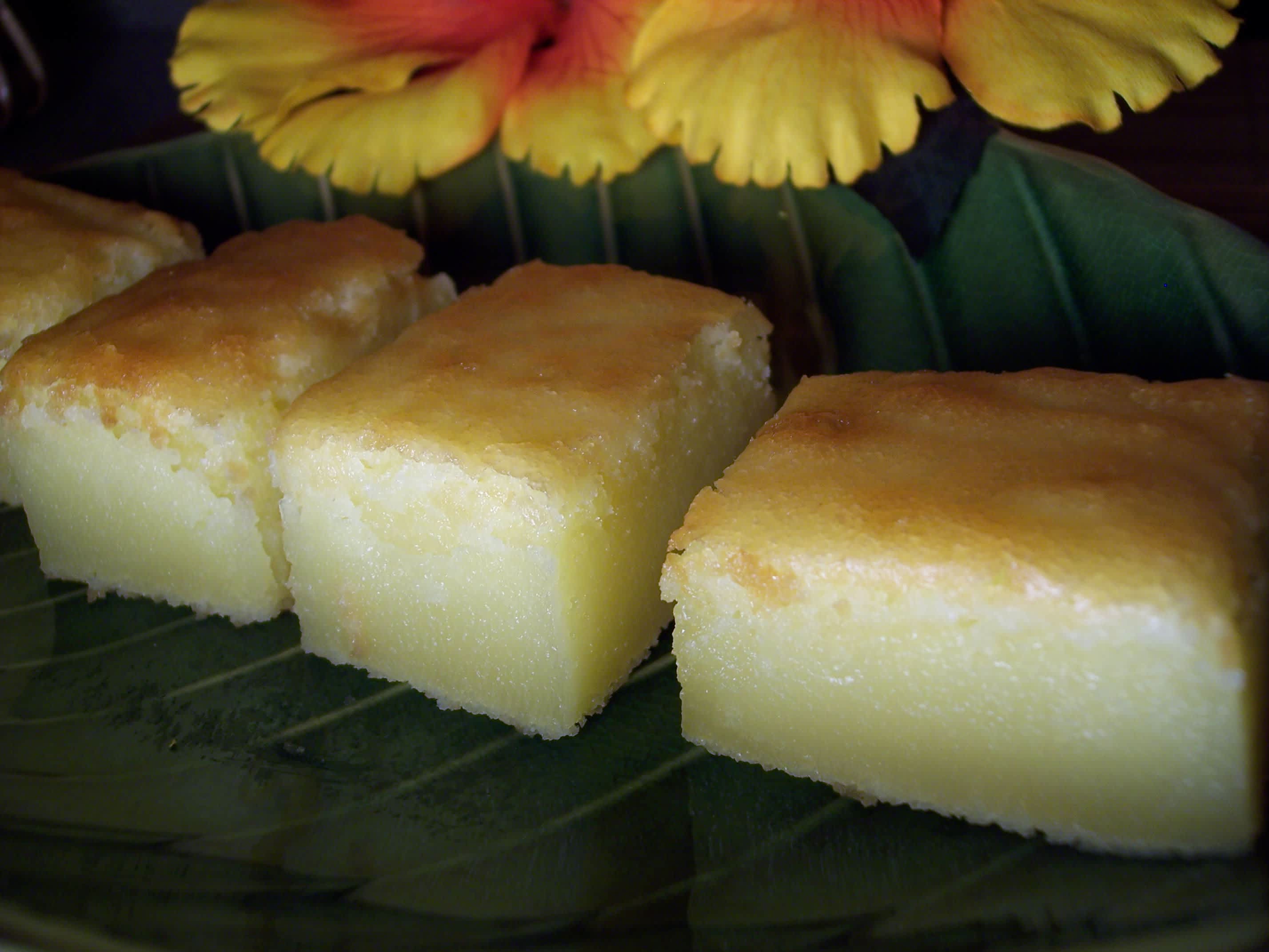 Lemon Pudding Mochi Recipe - Dessert.Food.com