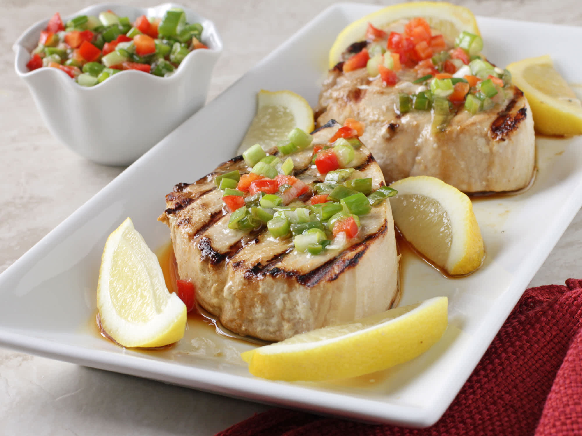 Ginger, Lemon and Garlic Swordfish Steak. Recipe - Food.com