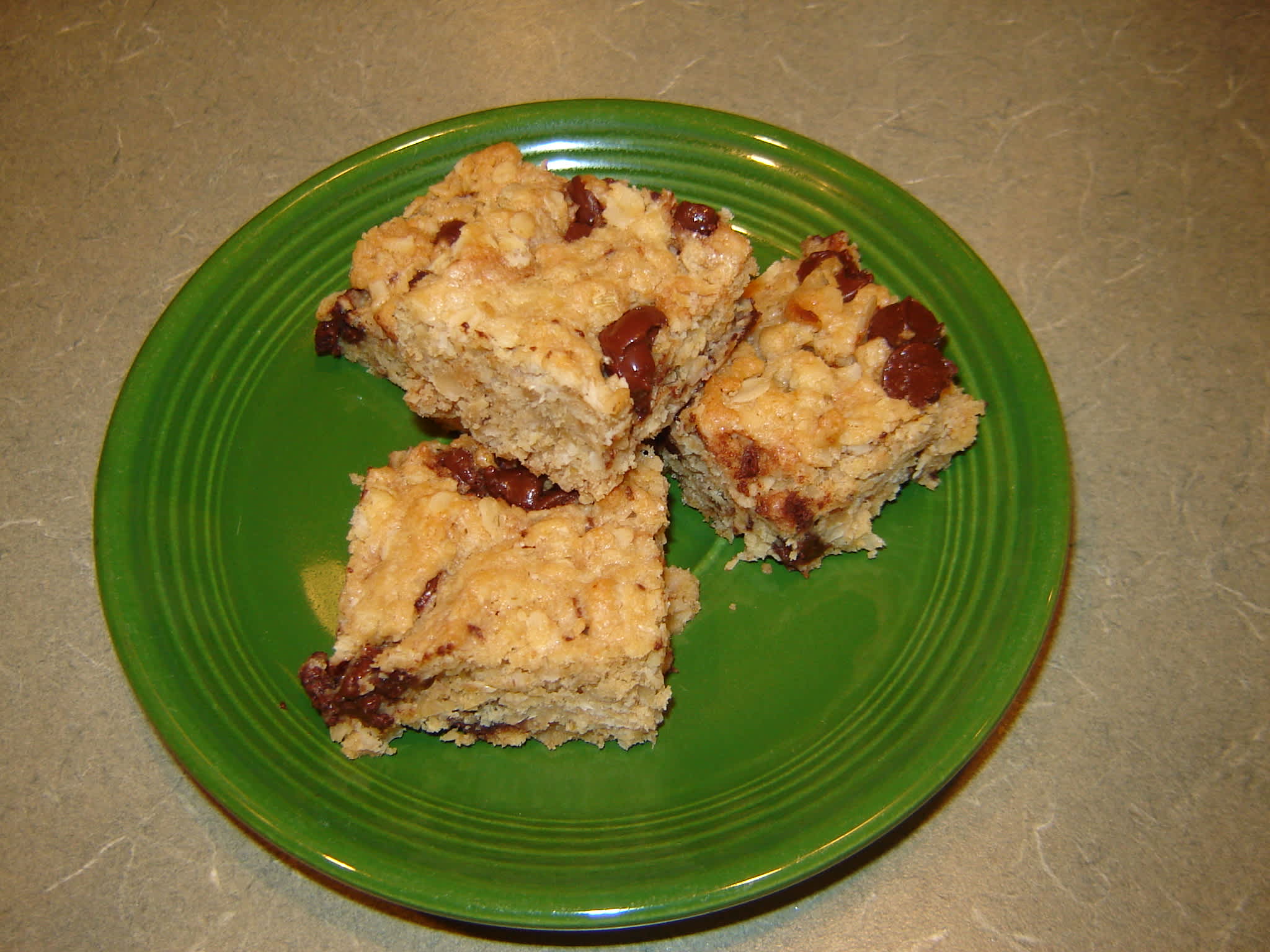 Choc Chip & Oat Slice Recipe - Food.com