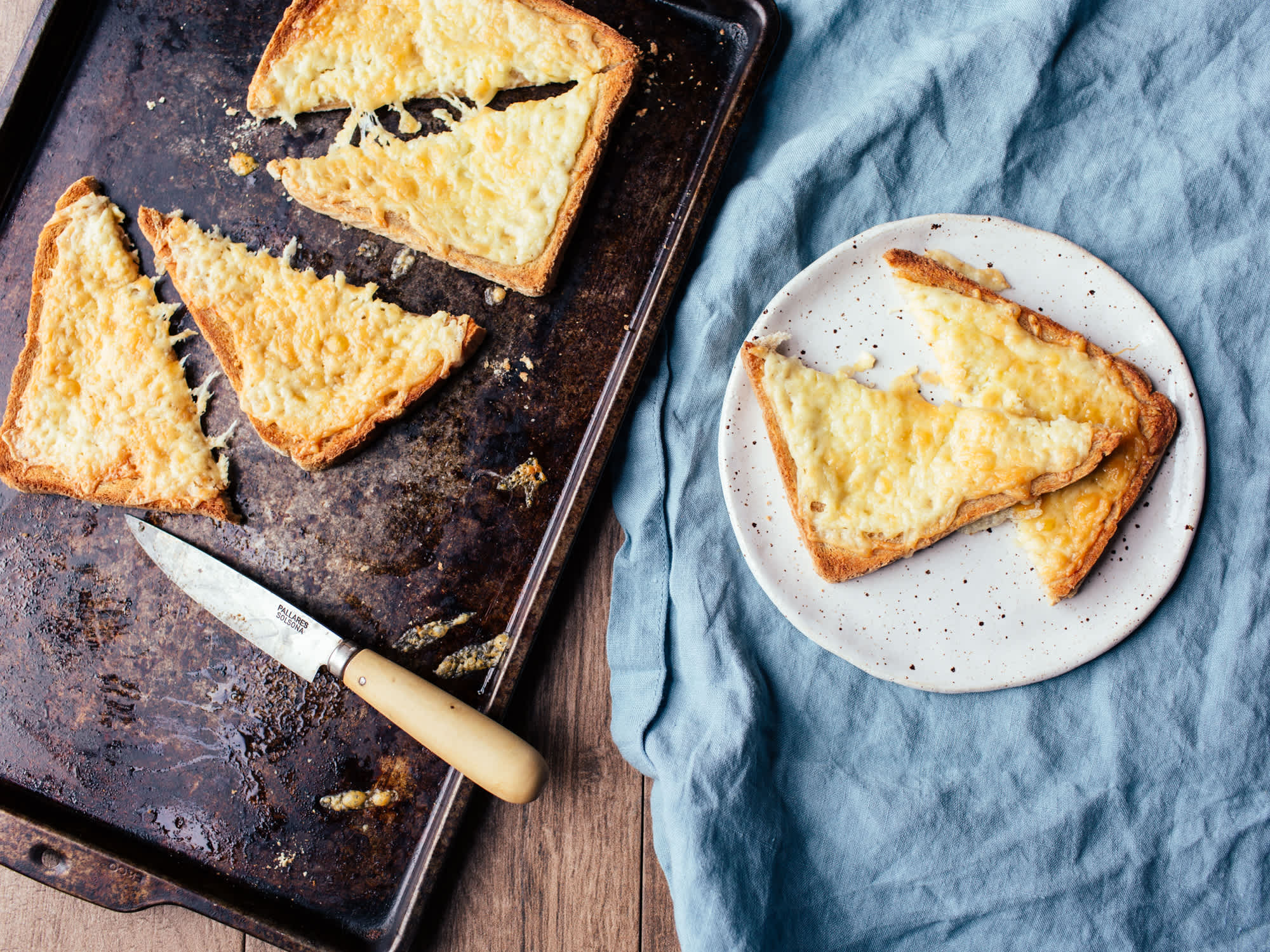 Broiled Cheese Toast Recipe - Food.com