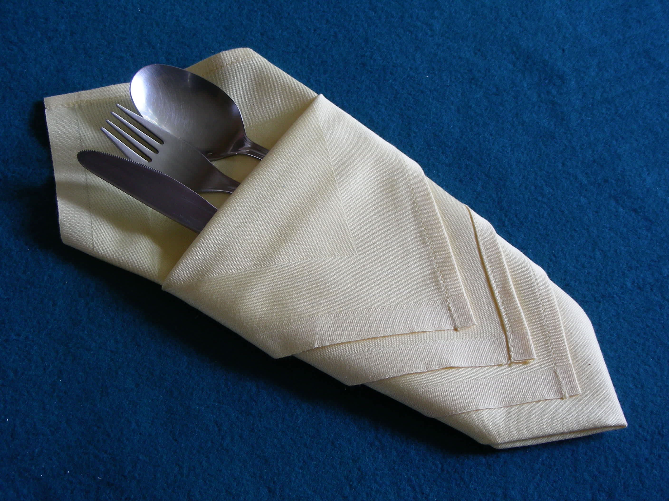 fancy silverware pouch