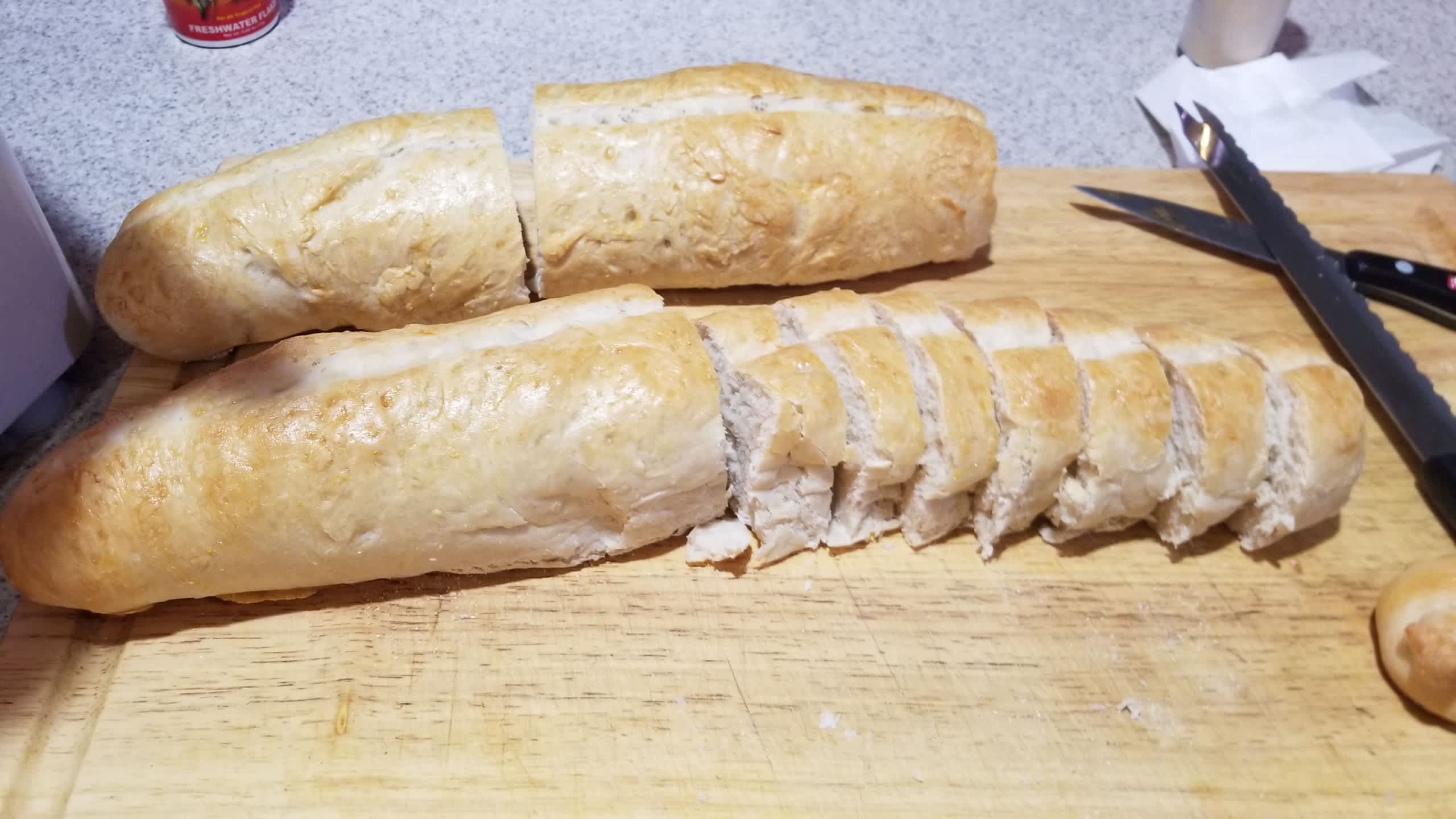 Bread Machine Italian Bread (Baked in Oven) Recipe - Food.com