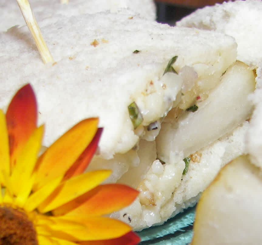 Stilton, Pear and Walnut Tea Sandwiches Recipe - Food.com