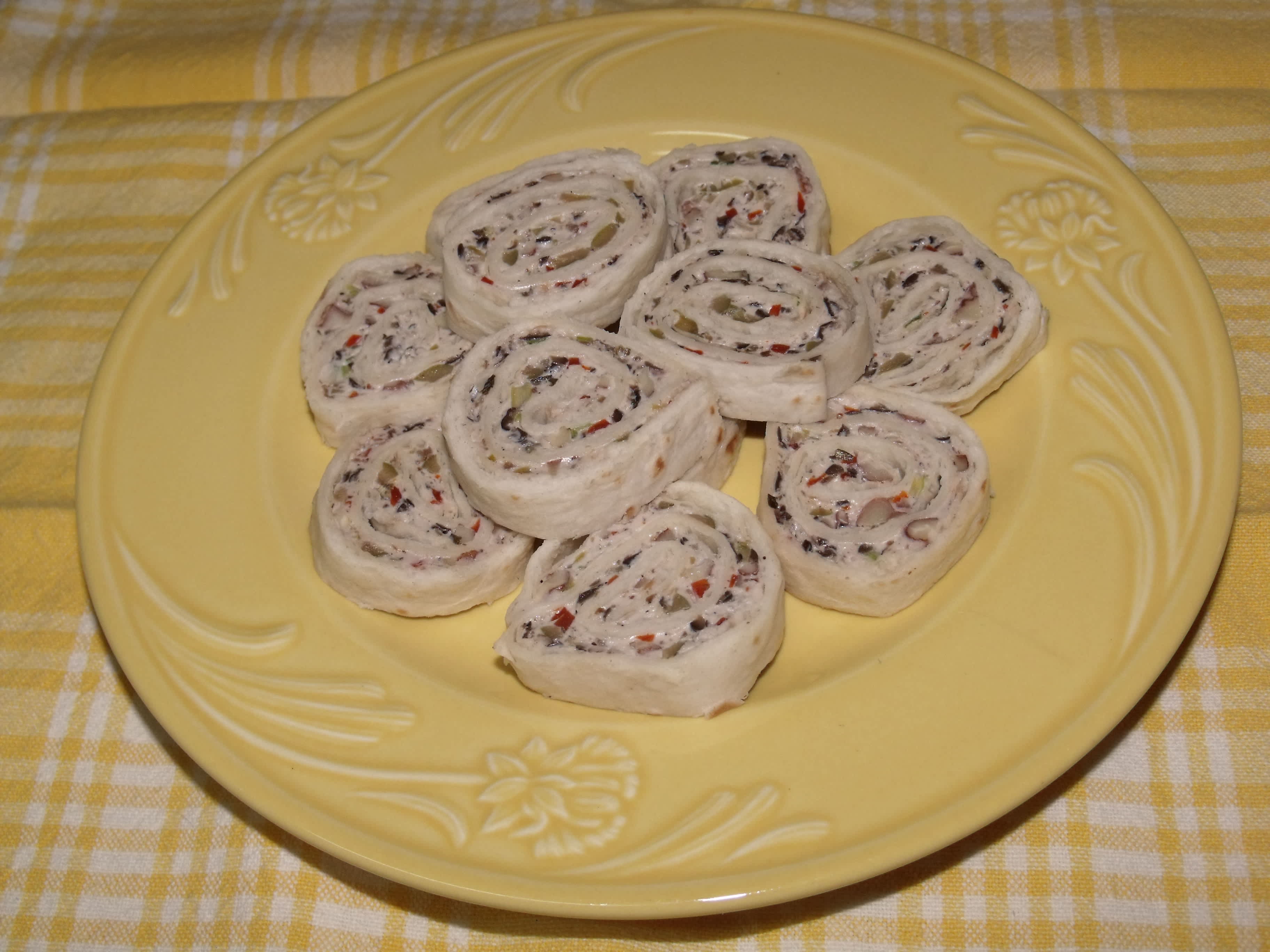 Cream Cheese-Olive Roll-Ups Recipe - Food.com
