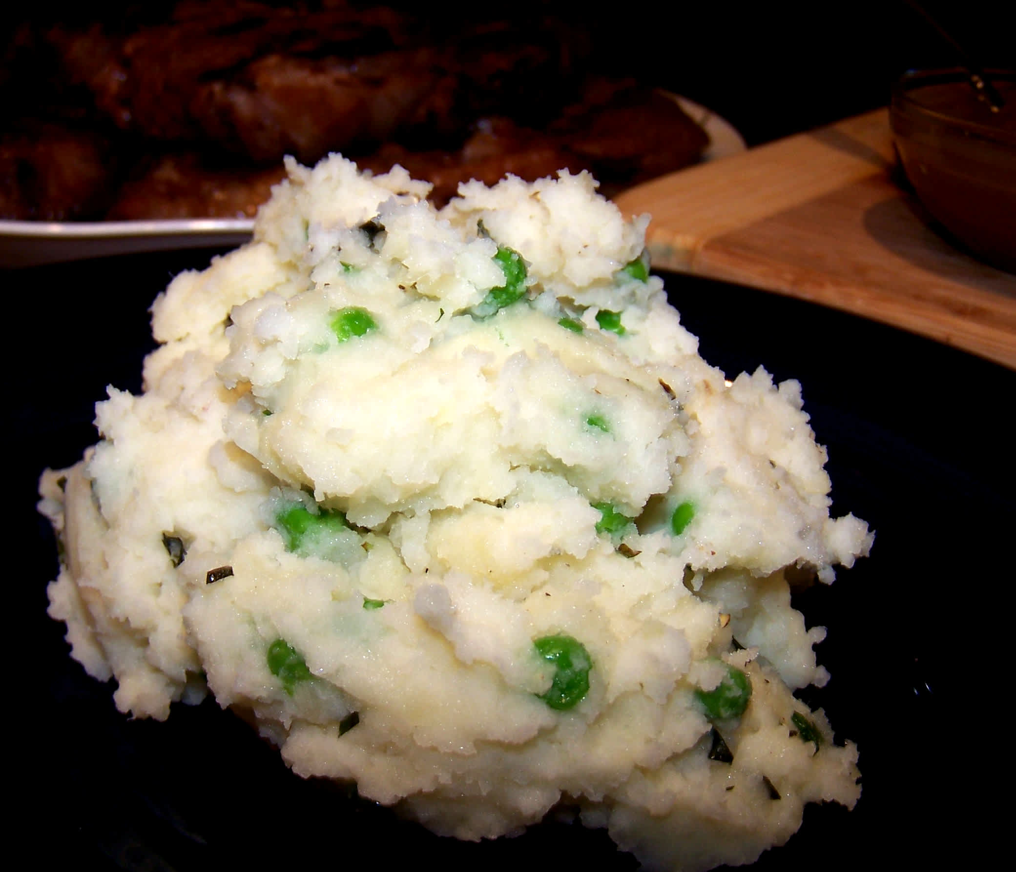 Mint-Peas Mashed Potatoes Recipe - Food.com