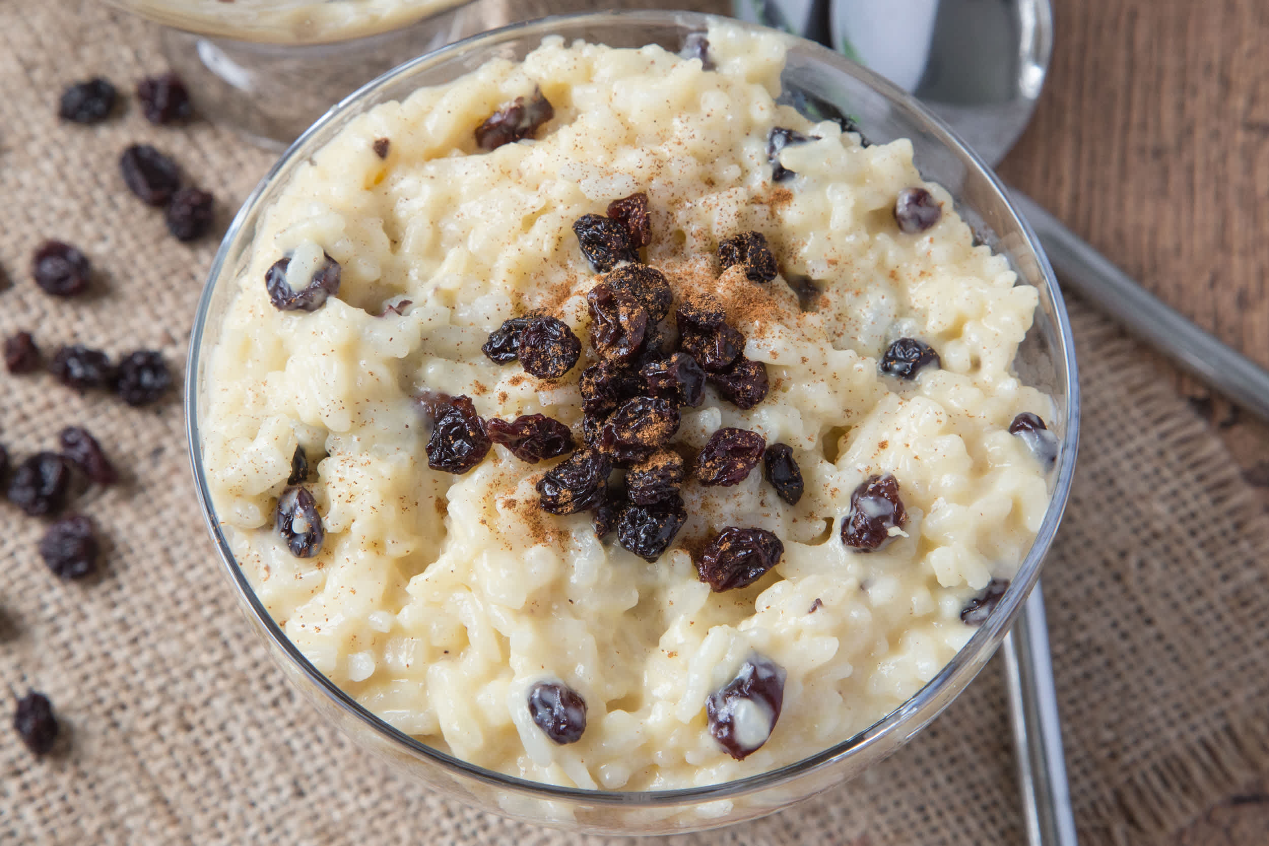 Creamy Raisin Rice Pudding Recipe - Food.com