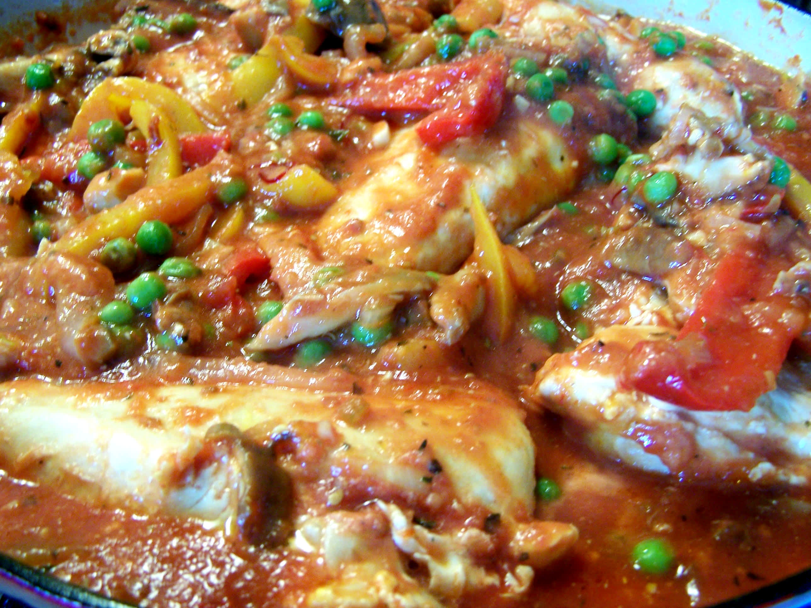 Basque-Style Chicken Recipe - Food.com