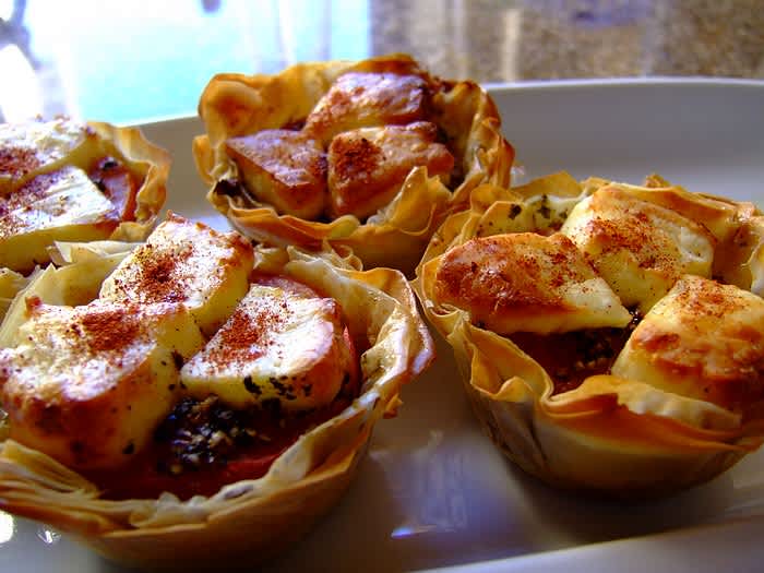 Little Bistro Starters With Tomato and Pesto Recipe - Food.com