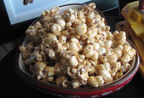 No Kernel Caramel Puff Popcorn Recipe - Food.com