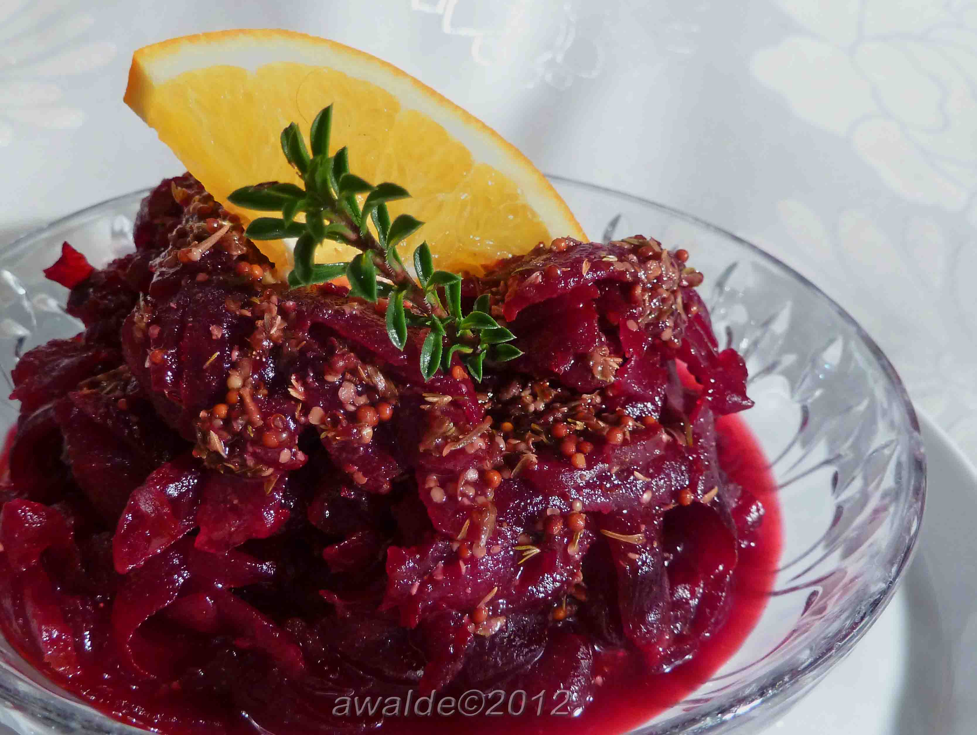Beets With Balsamic-Orange Dressing Recipe - Food.com