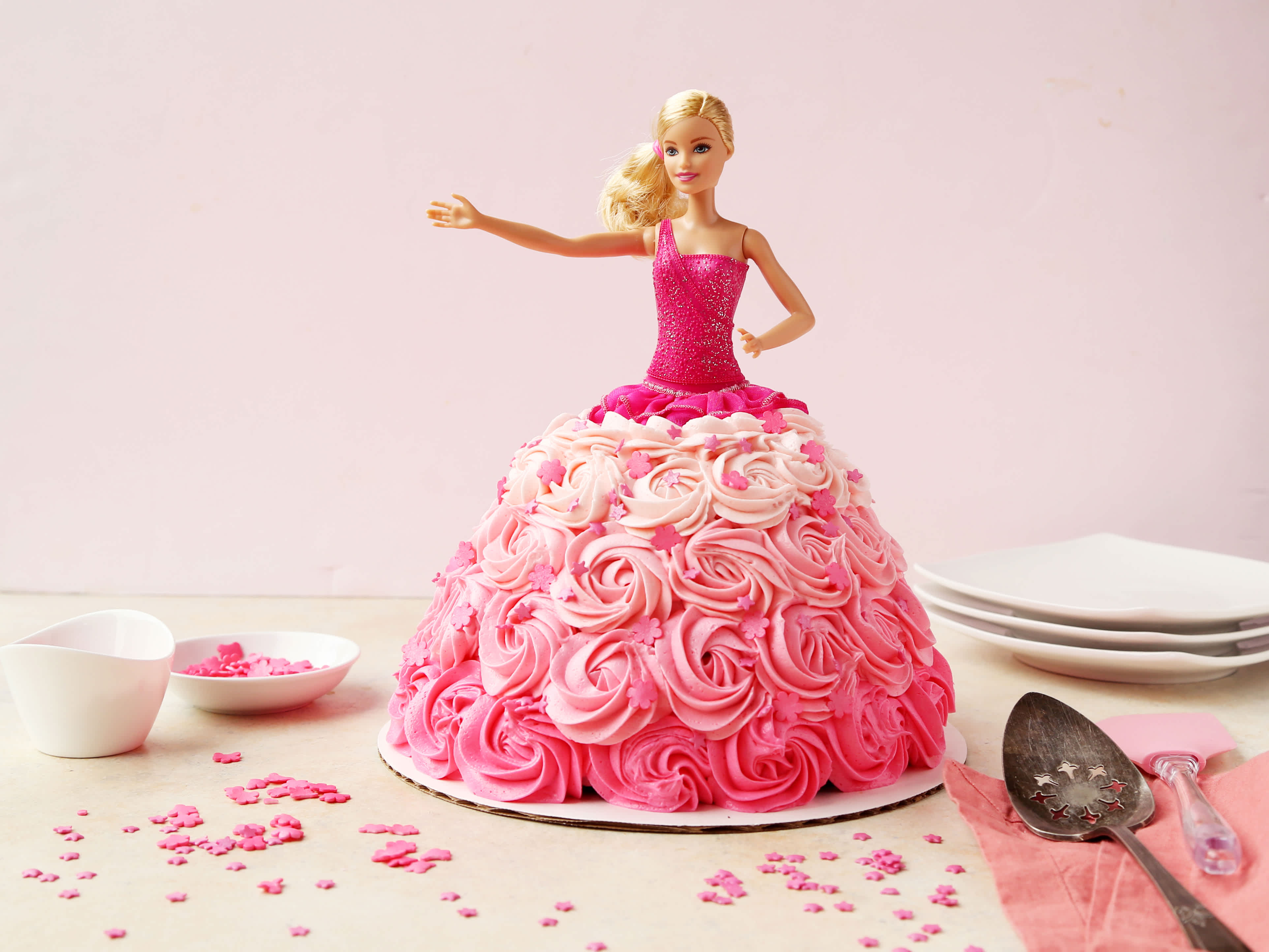 barbie cake