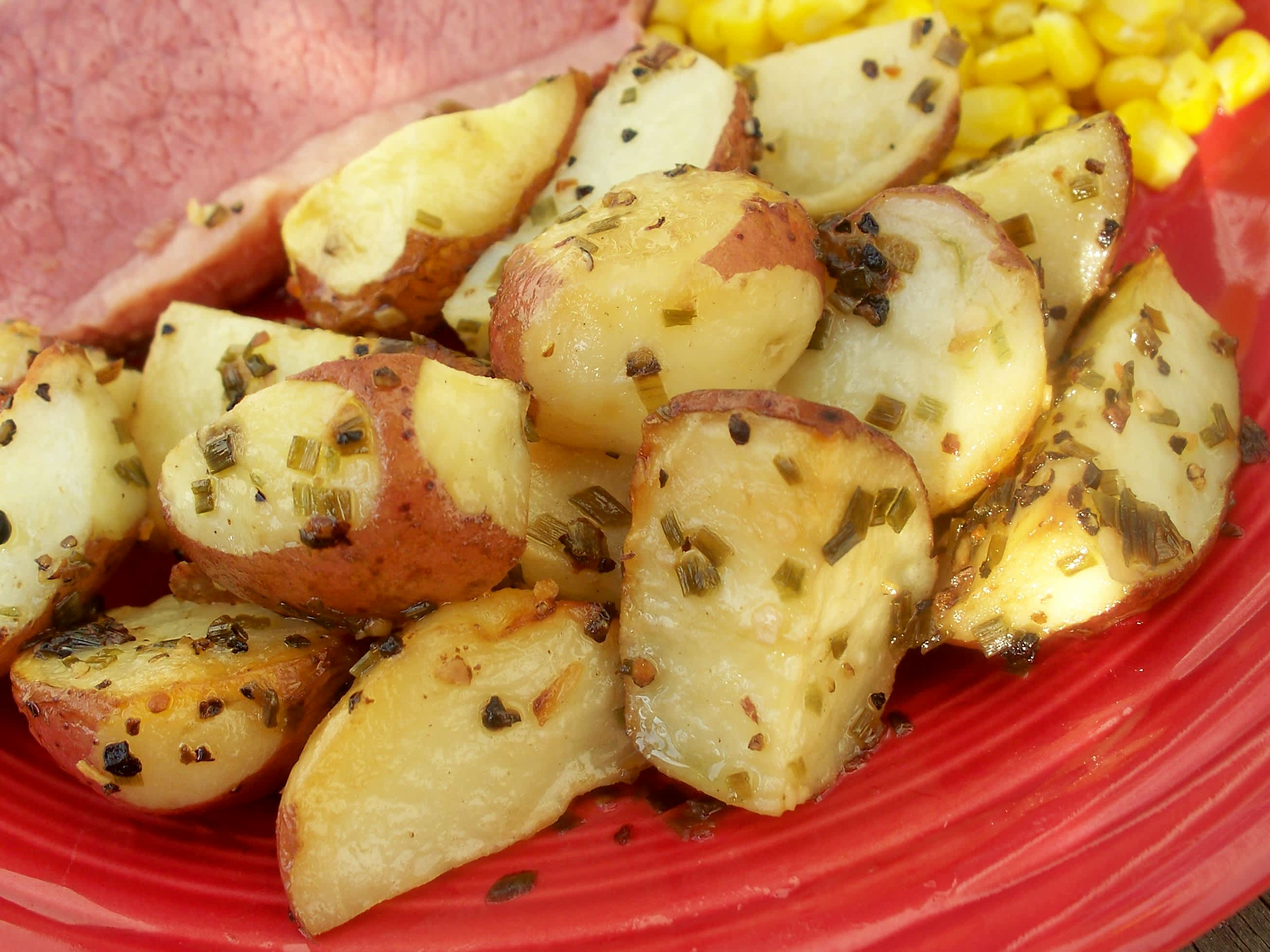 Garlic Chive Red Potatoes Recipe - Red.Food.com