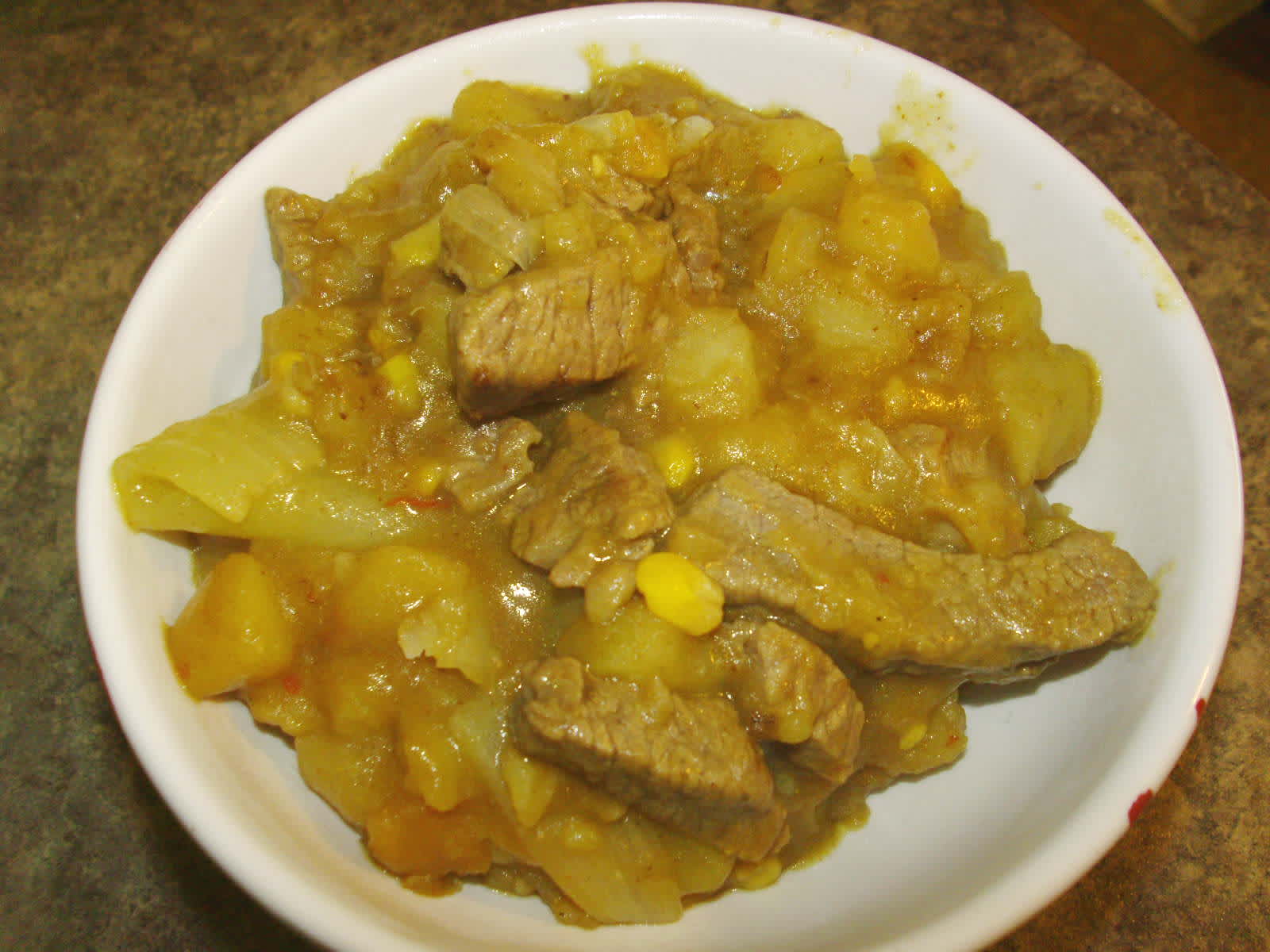 curry beef with onion chinese