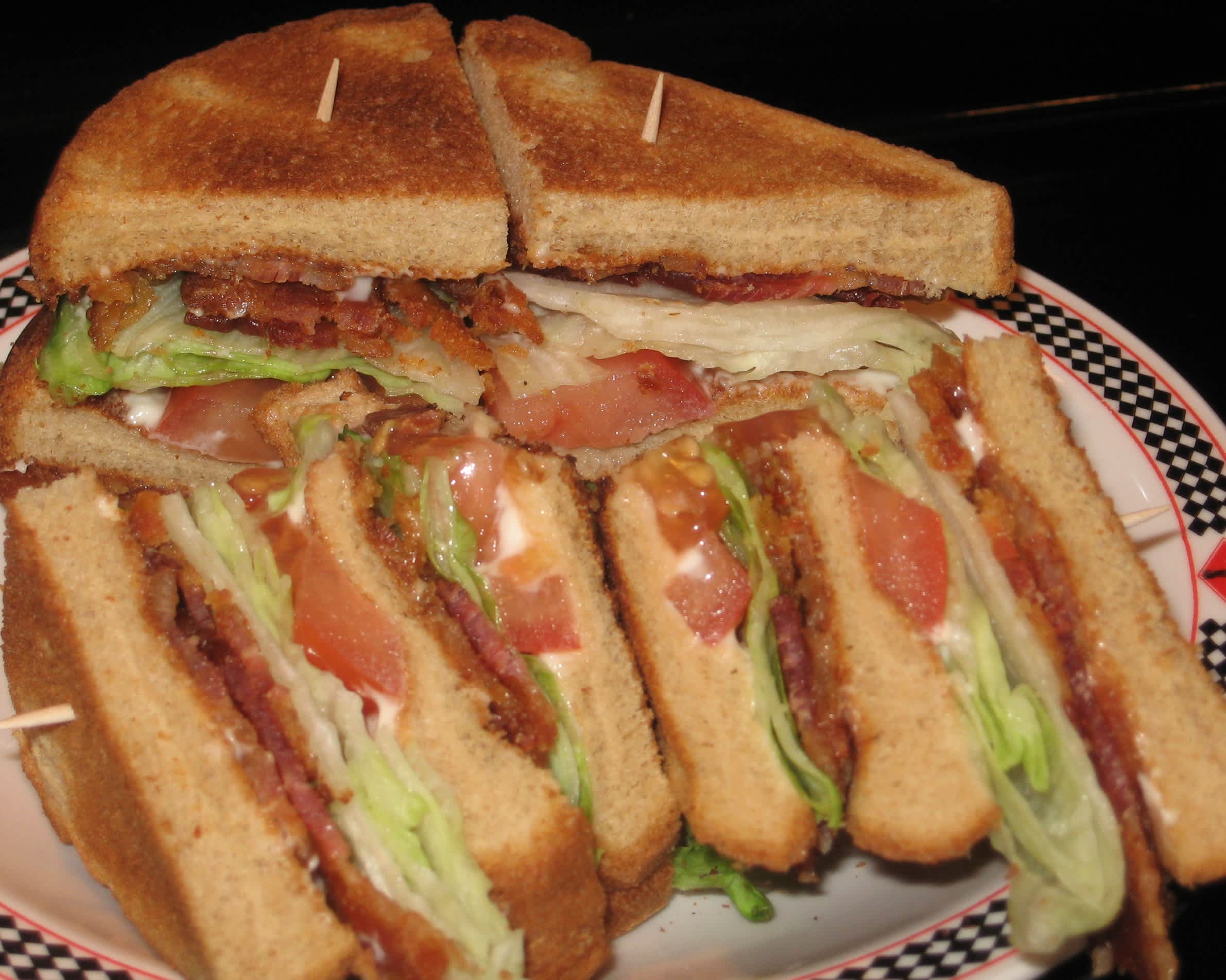 BLT Club Sandwich Recipe - Food.com