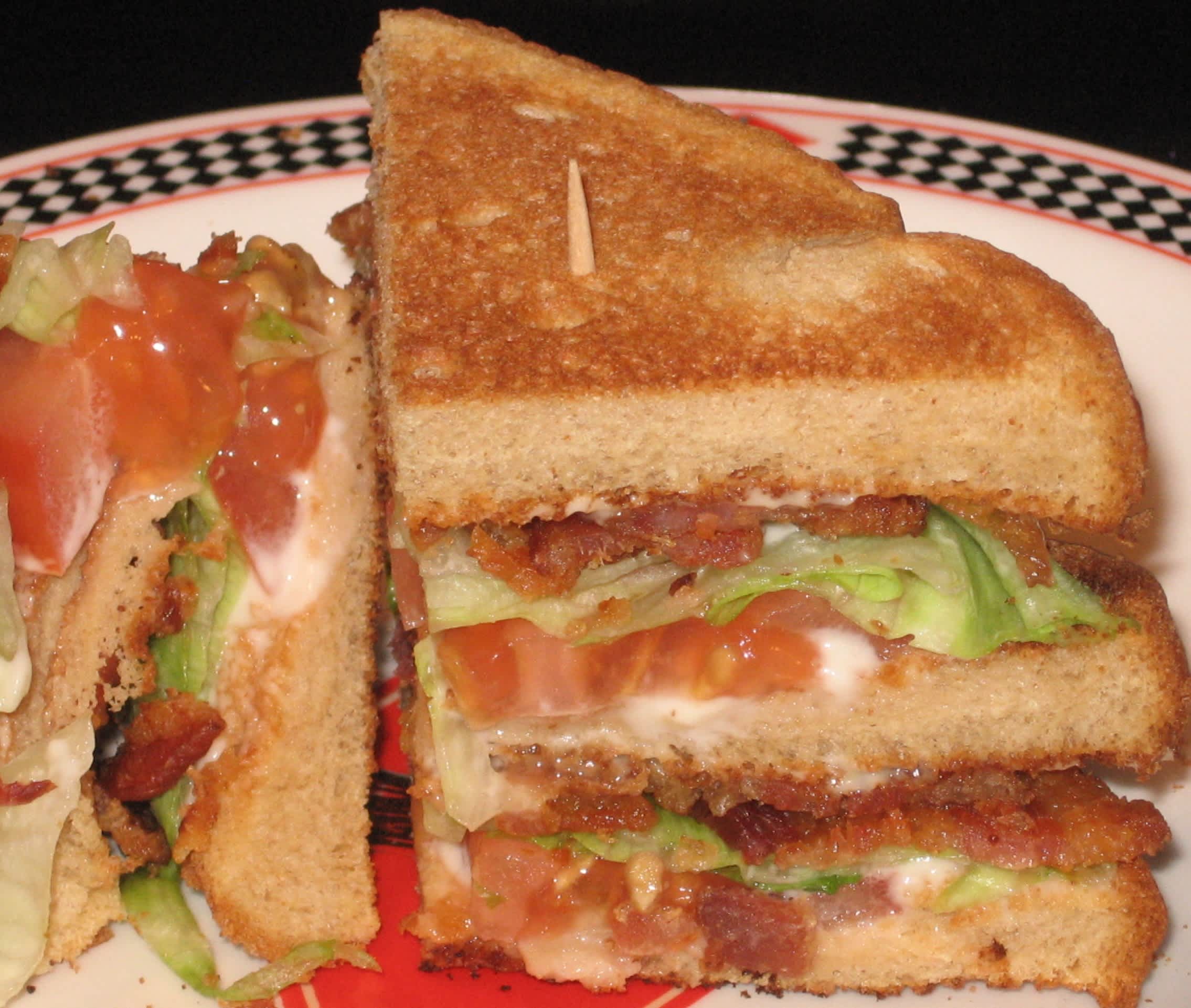 BLT Club Sandwich Recipe - Food.com