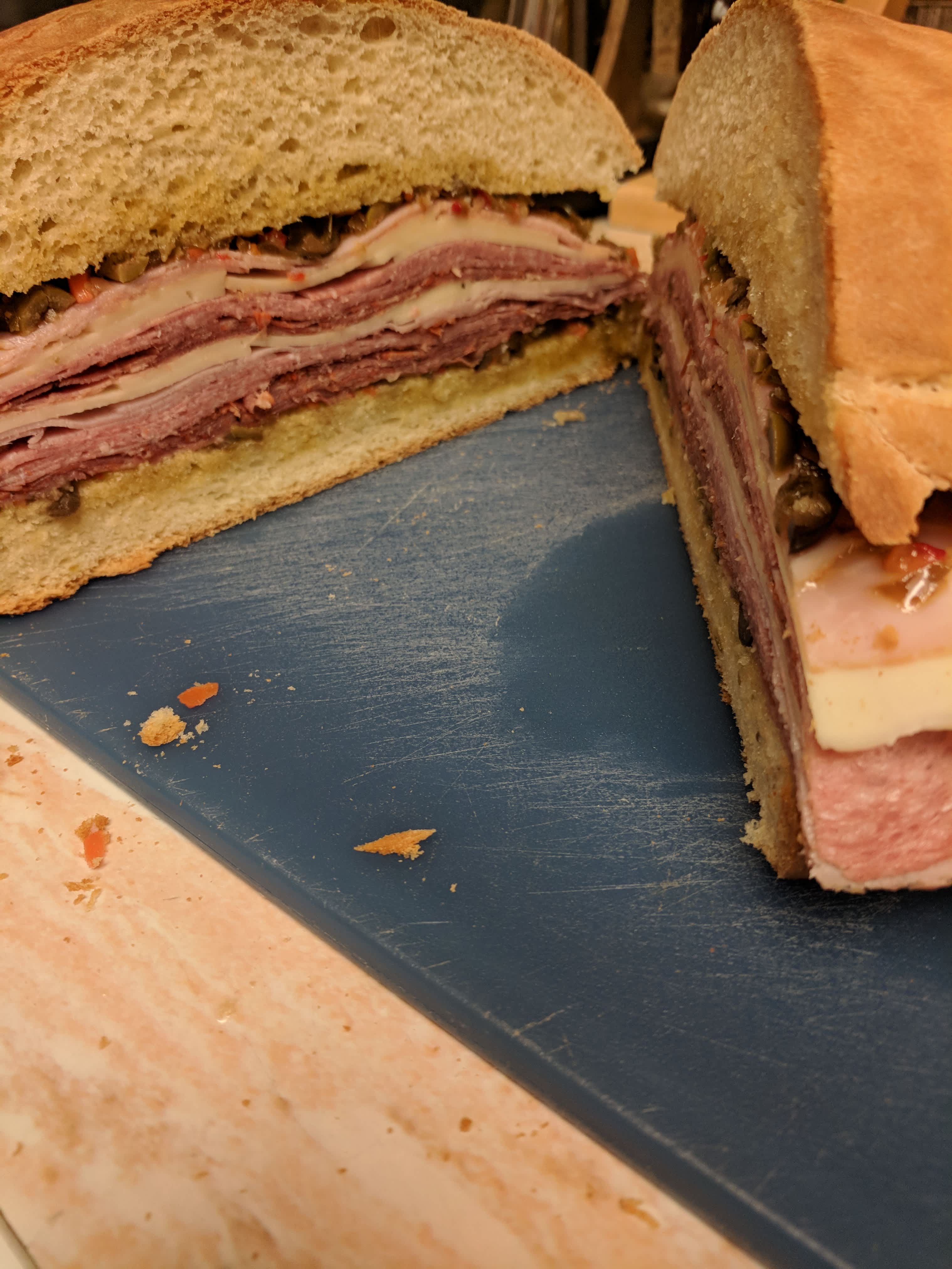 Muffuletta Bread Recipe - Food.com