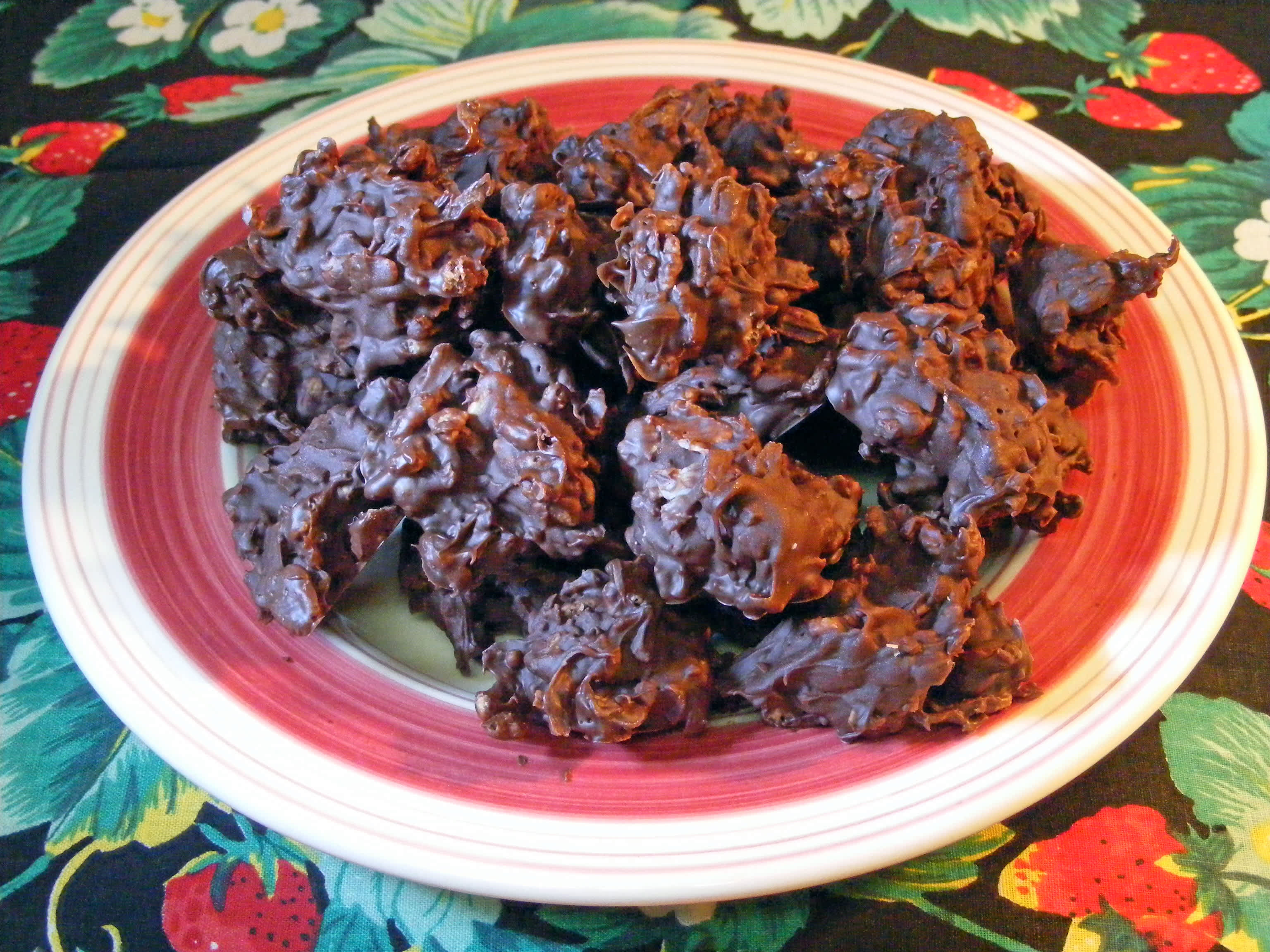 Chocolate Coconut Crispy Candy Recipe - Dessert.Food.com