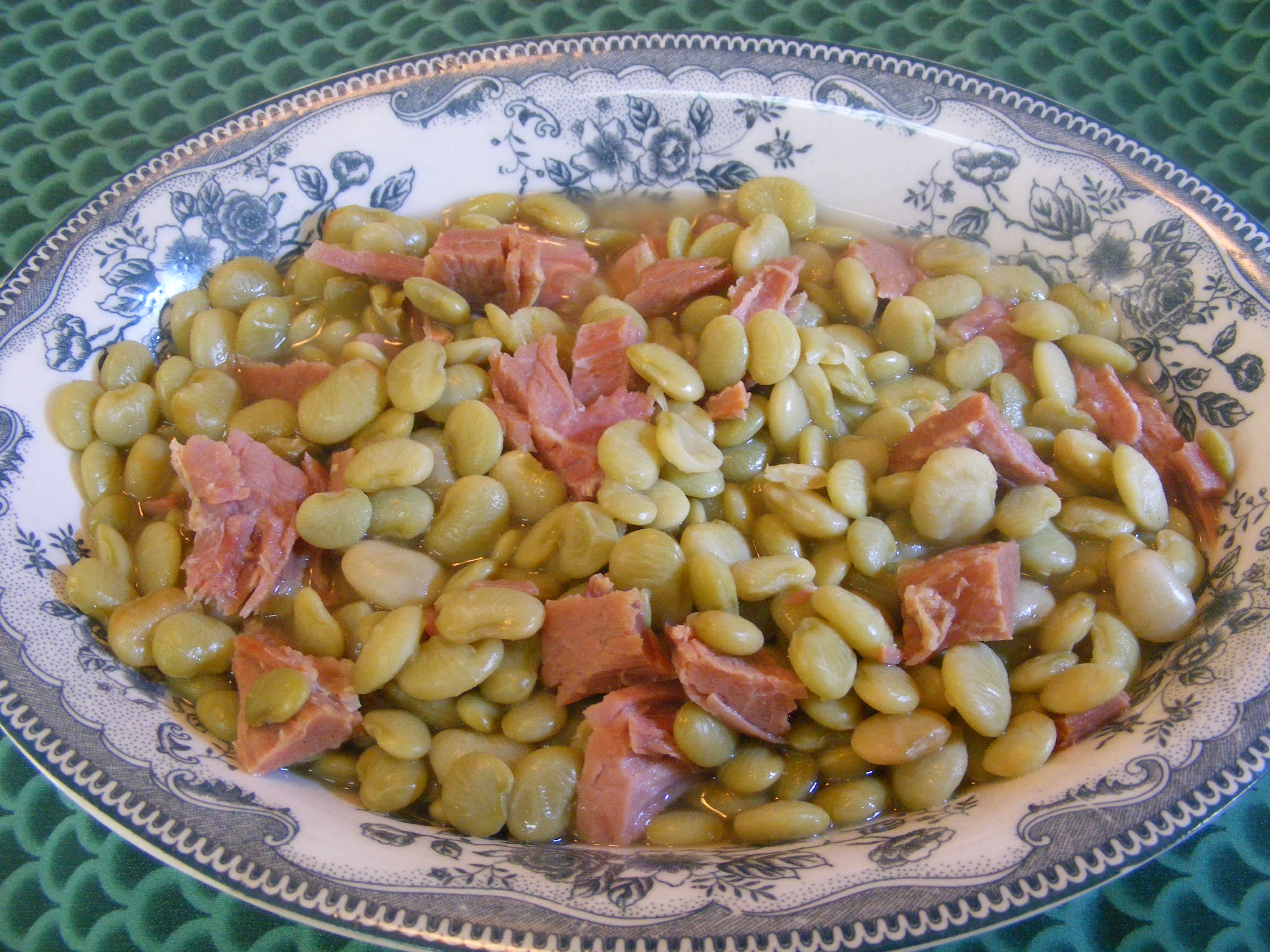 Southern Lima Butter Beans With Ham Bits Recipe - Food.com
