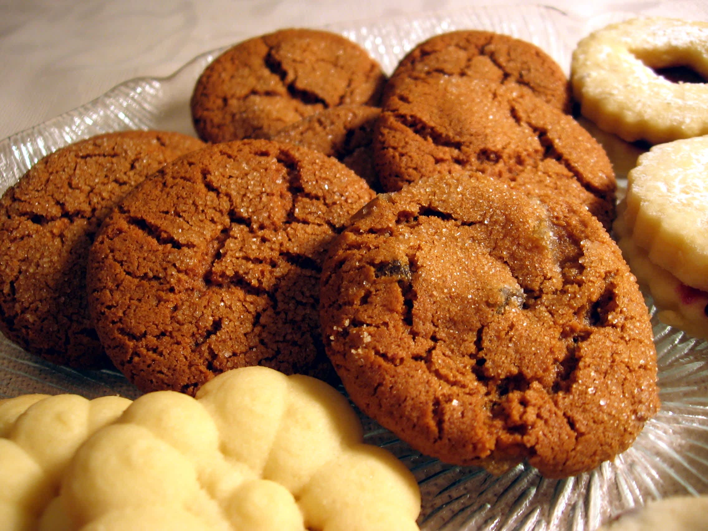Swedish Ginger Cookies With Crystallized Ginger Recipe - Food.com