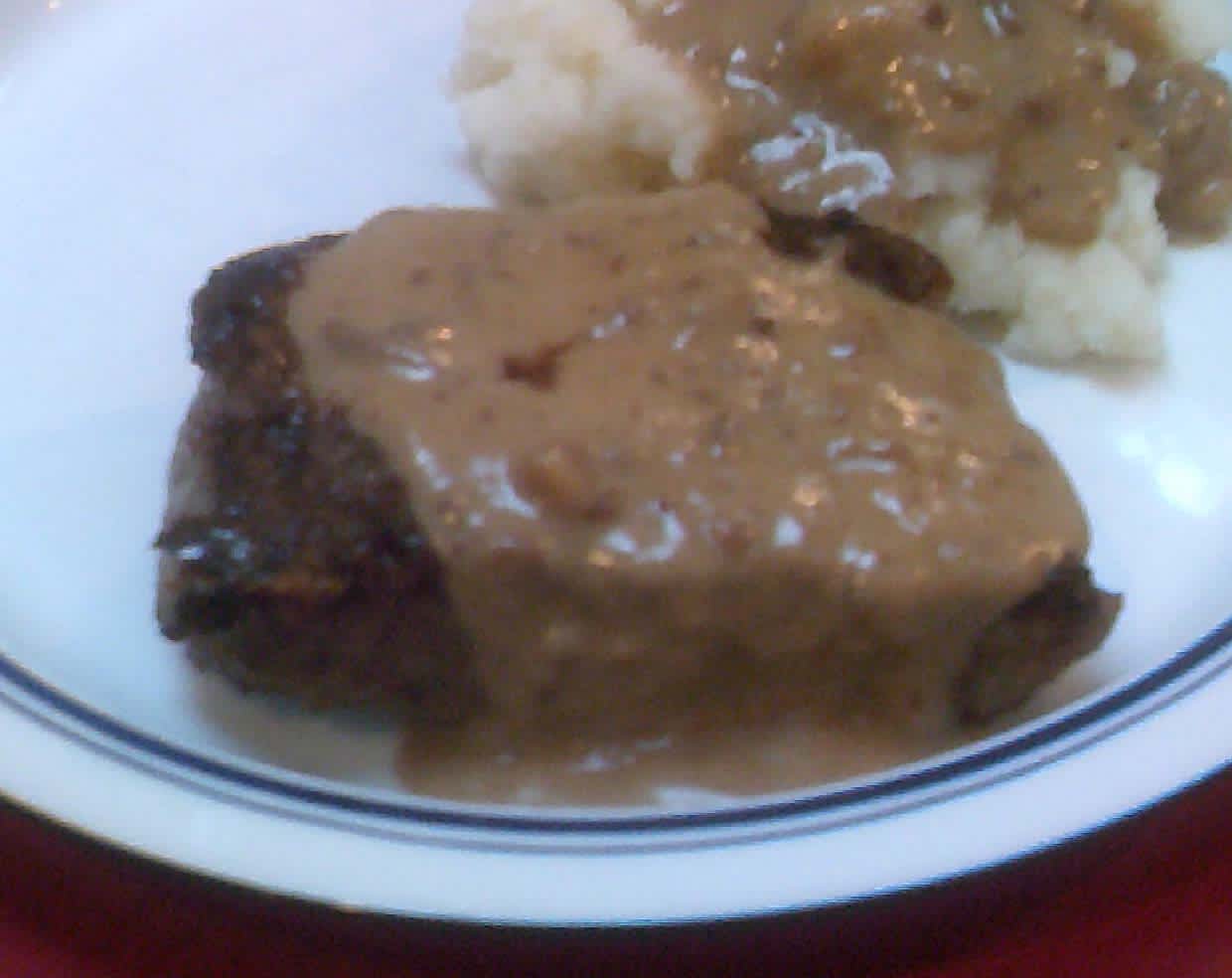 Quick Chicken-Fried Steak With Pan Gravy Recipe - Food.com