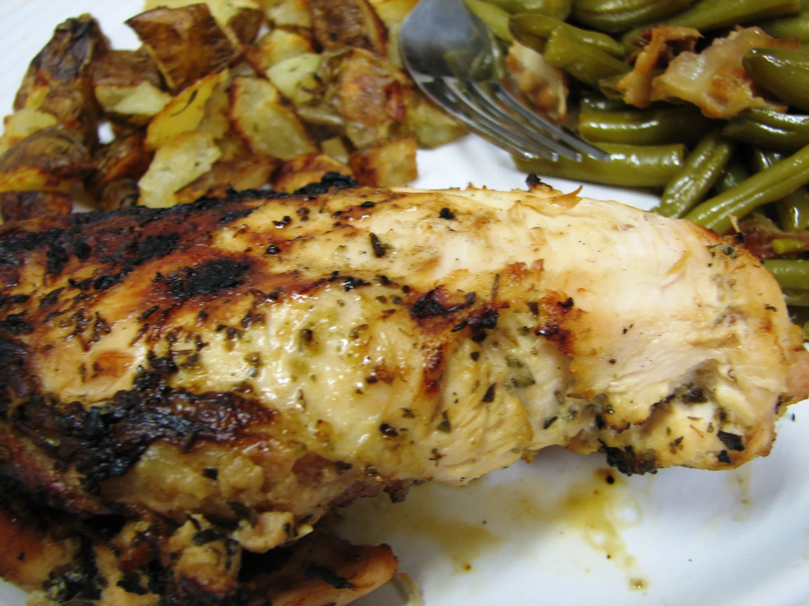 Mustard Grilled Chicken (Light) Recipe - Food.com
